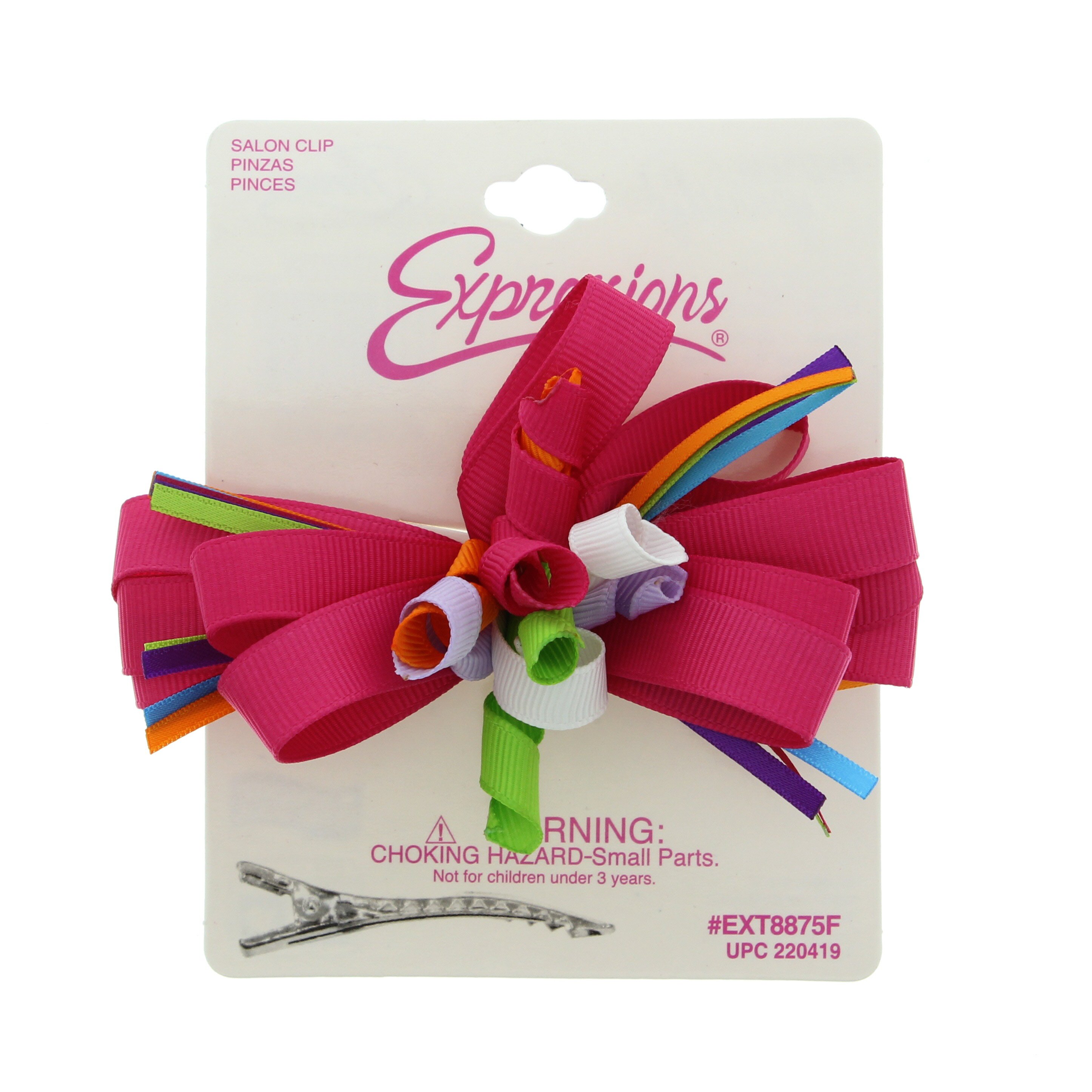 Expressions Frilly Pink Bow - Shop Hair accessories at H-E-B