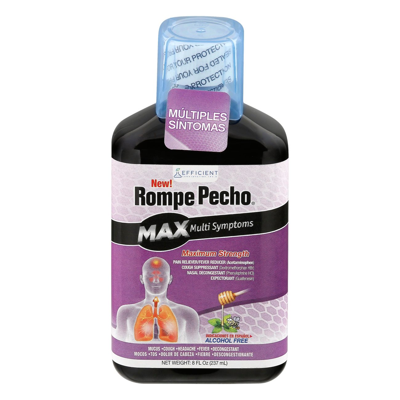 Rompe Pecho Max Cough Syrup - Shop Sinus & allergy at H-E-B