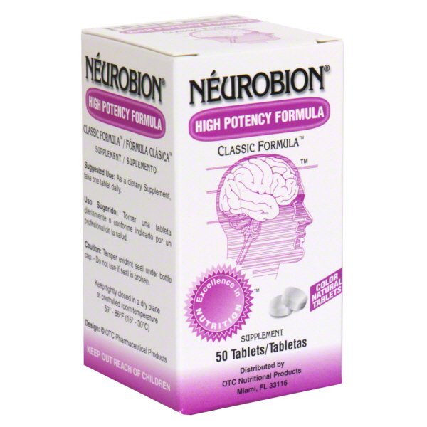 Neurobion High Potency Formula Classic Formula - Shop Neurobion High ...