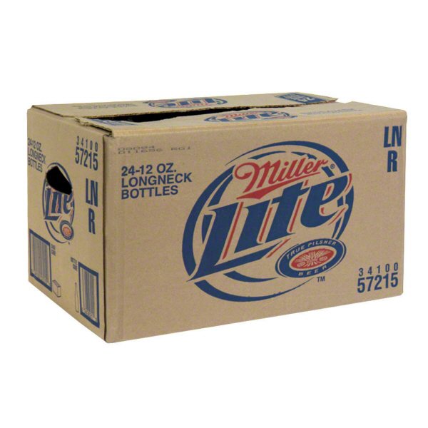 Miller Lite Beer 12 oz Longneck Bottles - Shop Beer at H-E-B