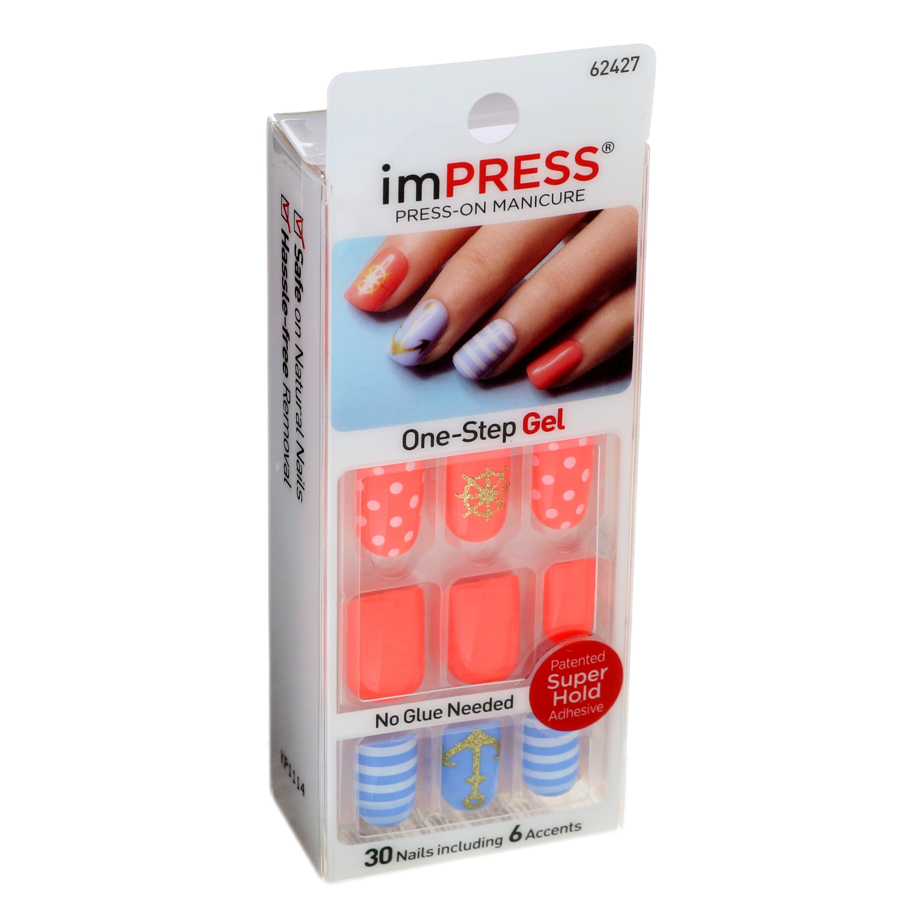 Broadway Nails imPRESS Gel Accent Nail Funky Town - Shop Nail sets at H-E-B