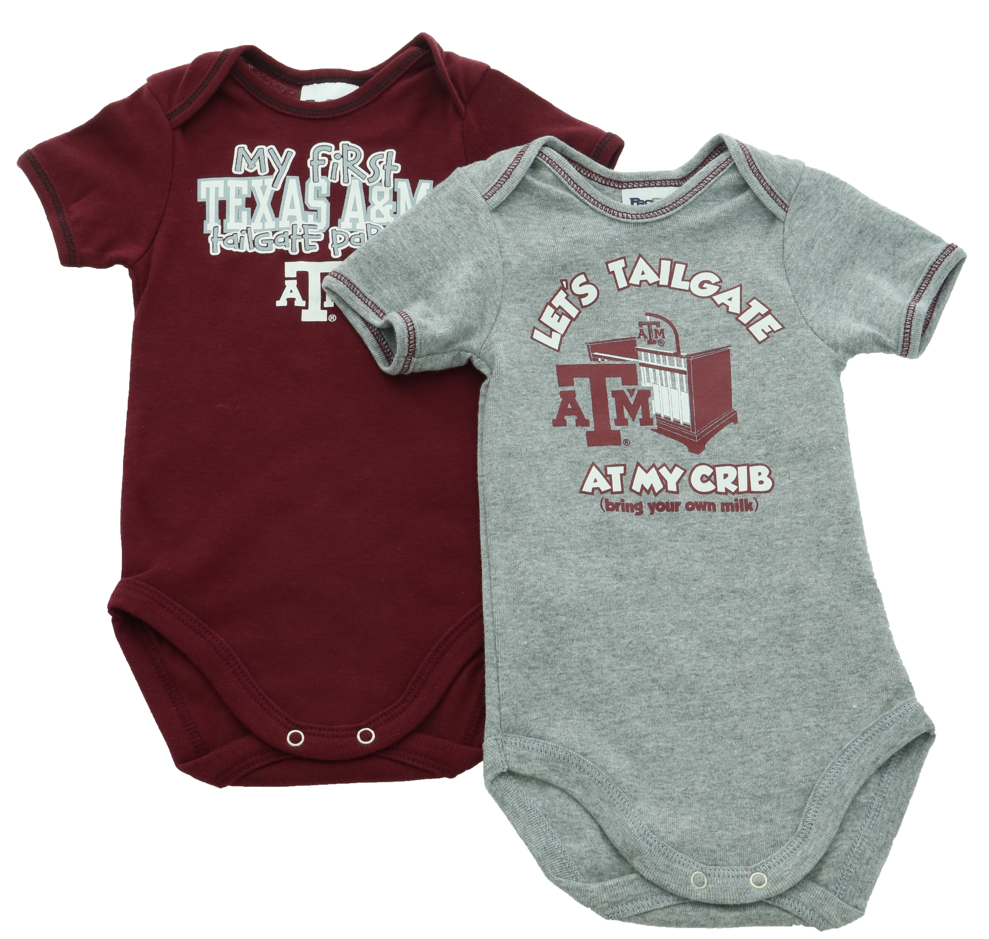 Texas A&M Infant Onesies 2 PK - Shop Team apparel at H-E-B