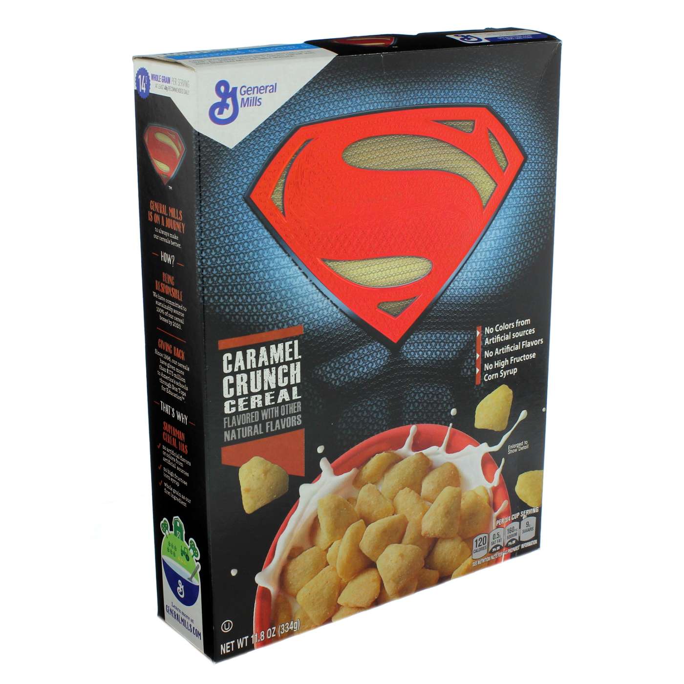 General Mills Superman Caramel Crunch Cereal - Shop Cereal at H-E-B