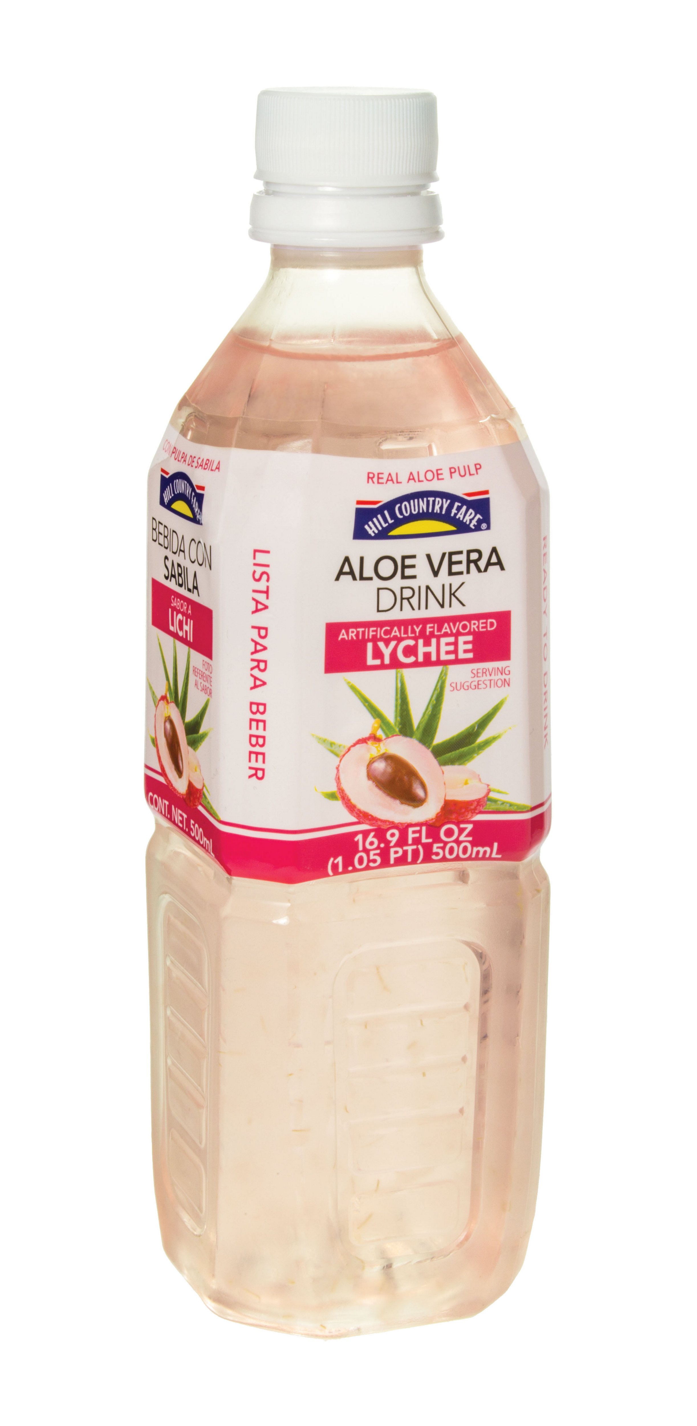Hill Country Fare Aloe Lychee - Shop Juice at H-E-B
