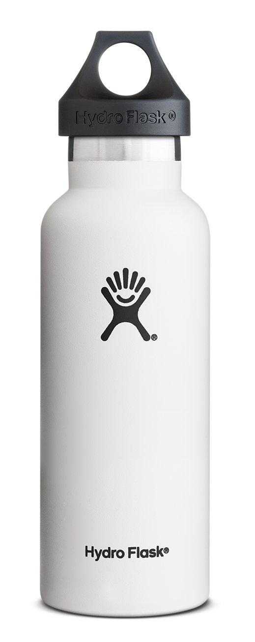 Hydro Flask 18oz Standard Mouth Arctic White - Shop Travel & to-go at H-E-B