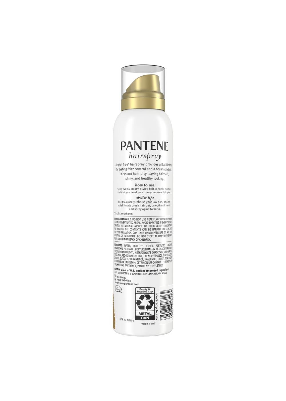 Pantene Pro-V Flexible Hold Alcohol Free Hair Spray - Shop Styling ...