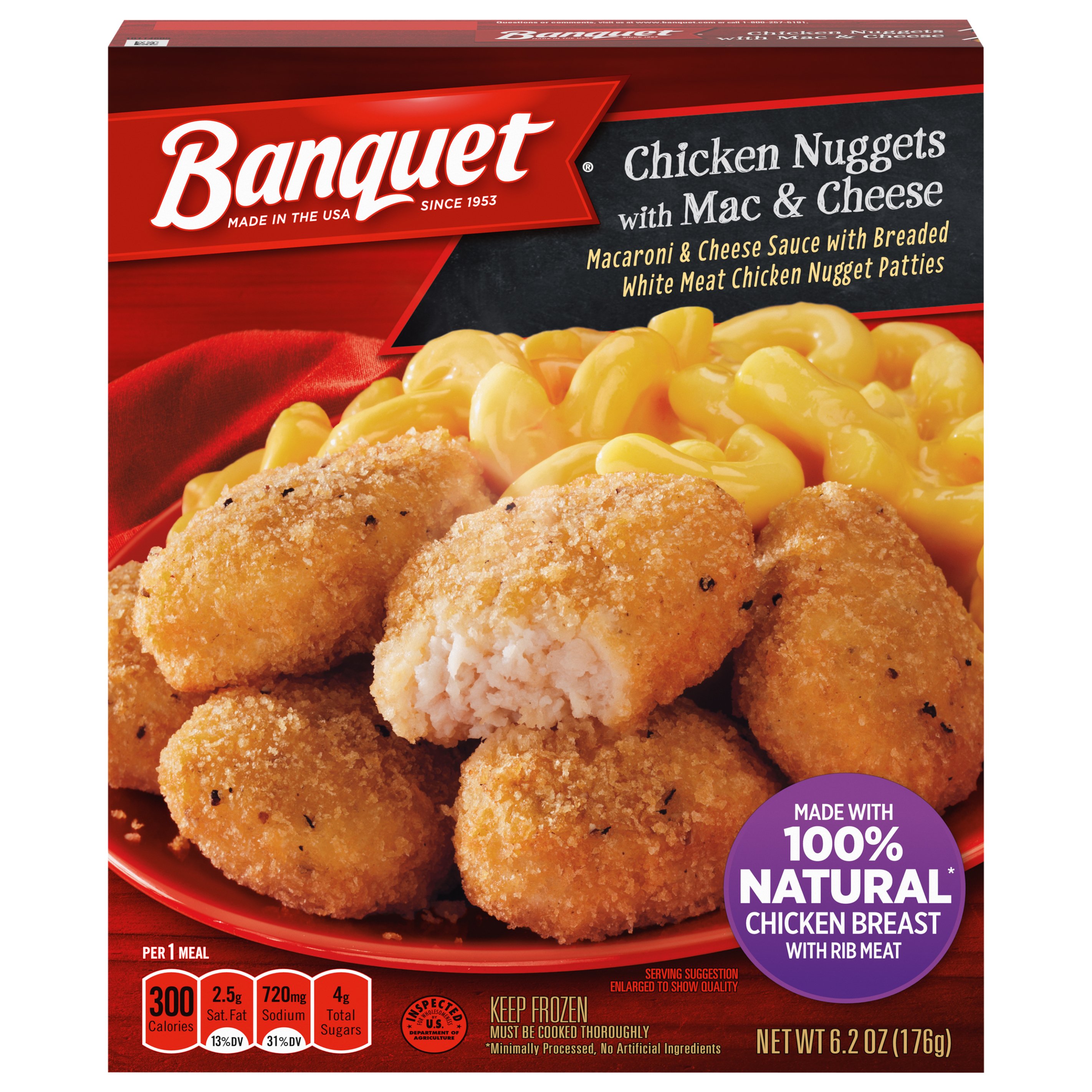 Banquet Chicken Nuggets Frozen Meal - Shop Entrees & sides at H-E-B