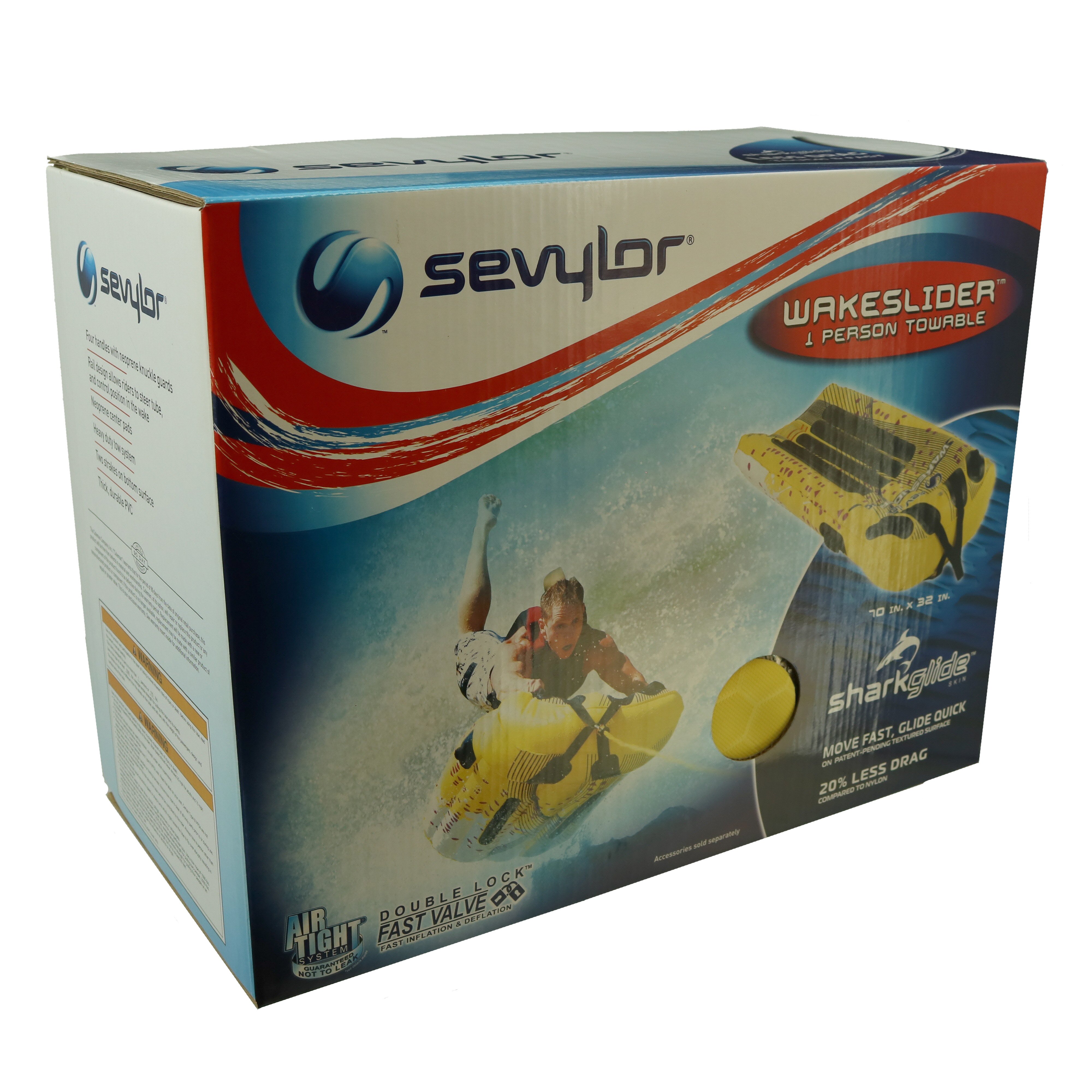 Sevylor Wakeslider Sharkglide One Person Towable Float - Shop Floats at ...