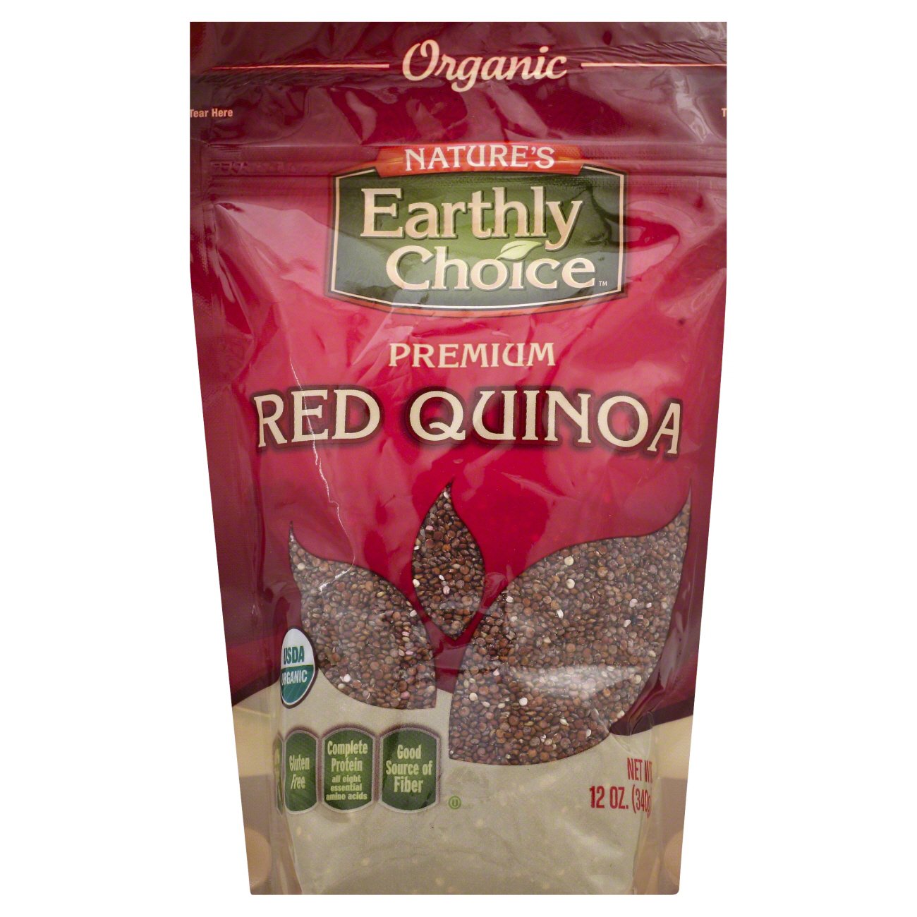 Nature's Earthly Choice Organic Premium Red Quinoa - Shop Pasta & Rice ...