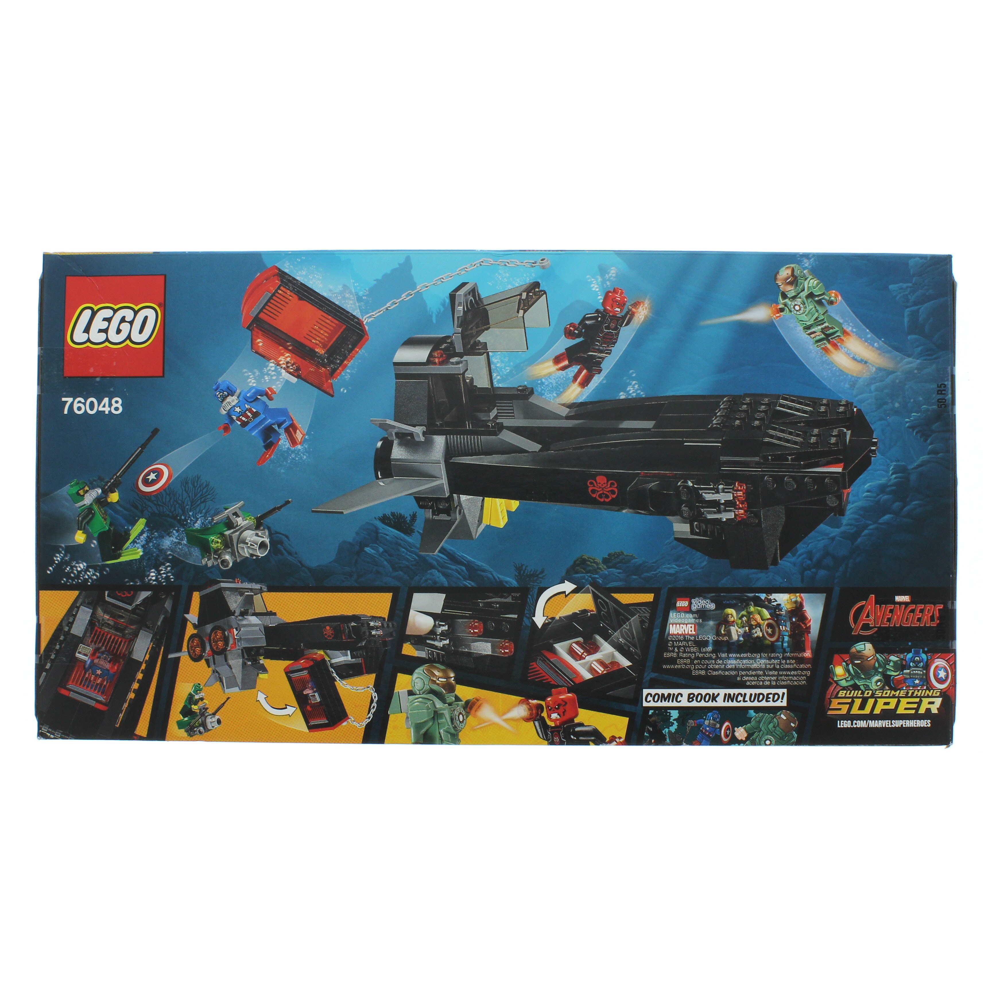 Red Skull Lego Set
