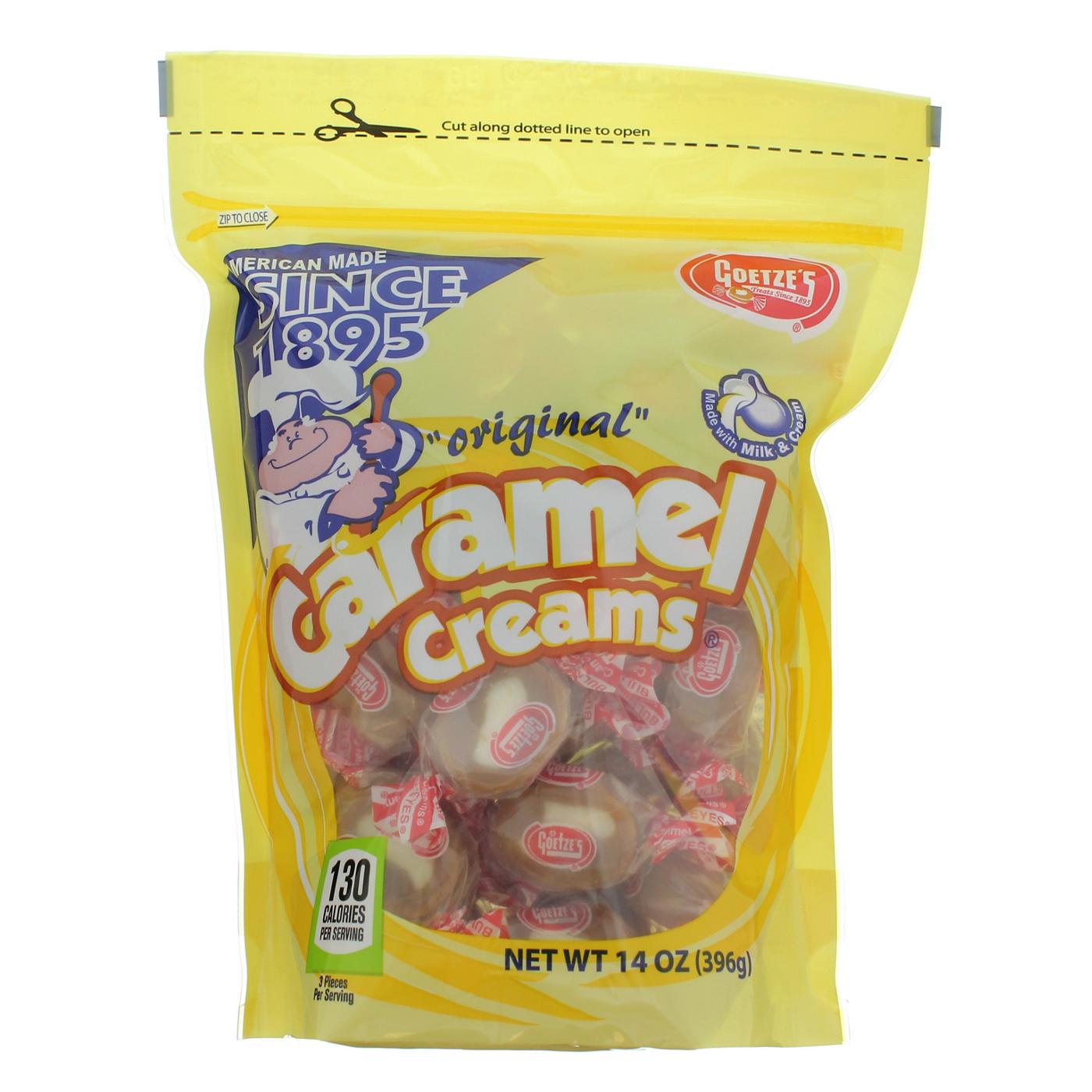 Goetze Cowtales Original Caramel Creams - Shop Candy at H-E-B