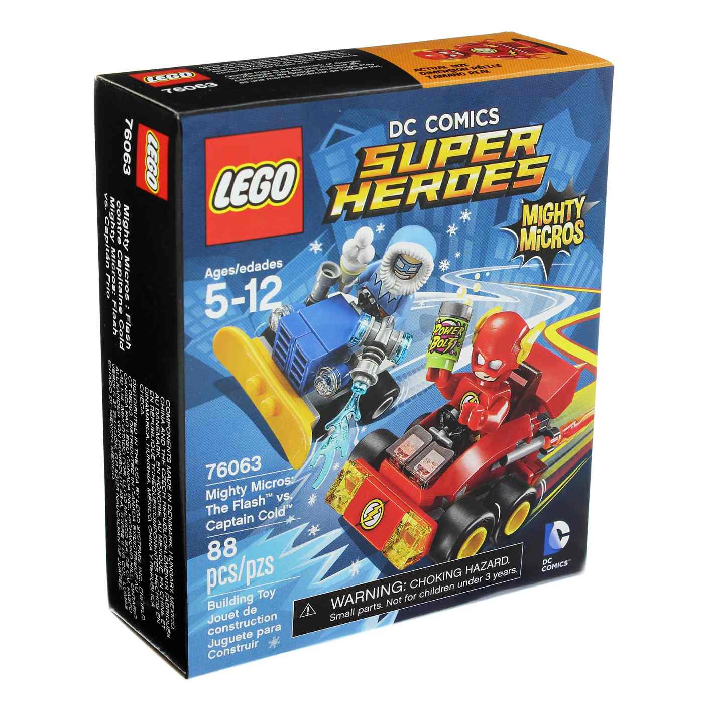 LEGO DC Comics Super Heroes Mighty Micros: The Flash vs Captain Cold ...