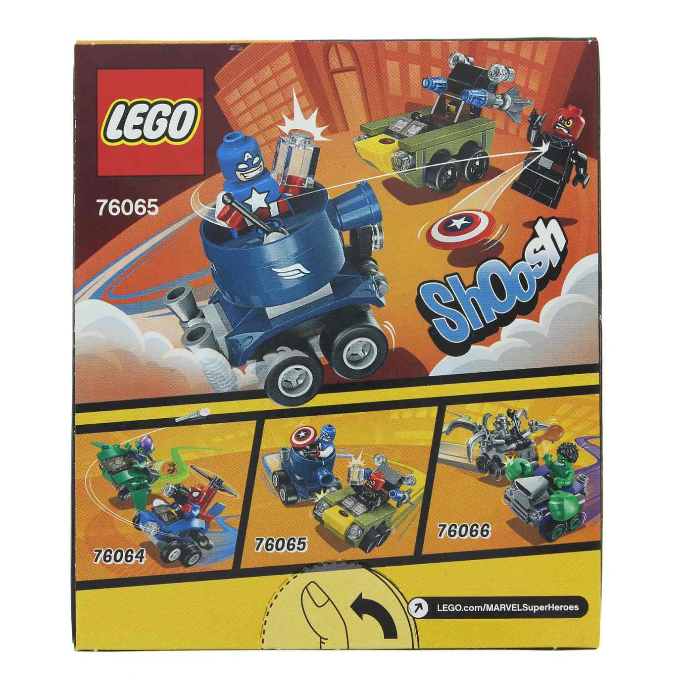LEGO Marvel Super Heroes Captain America vs Red Skull - Shop at H-E-B