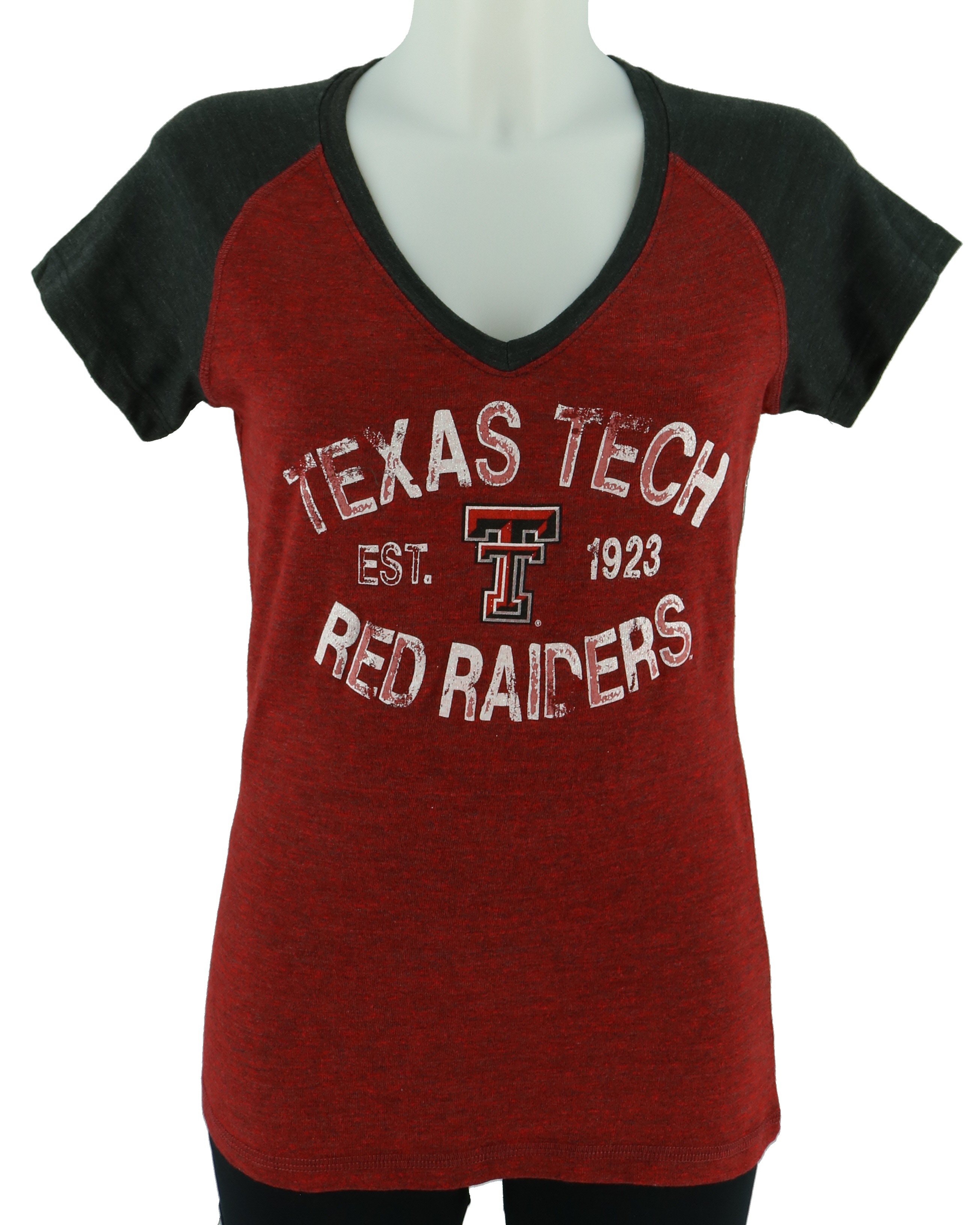 Texas Tech Women's Tri-Blend Raglan T-Shirt - Shop Team apparel at H-E-B