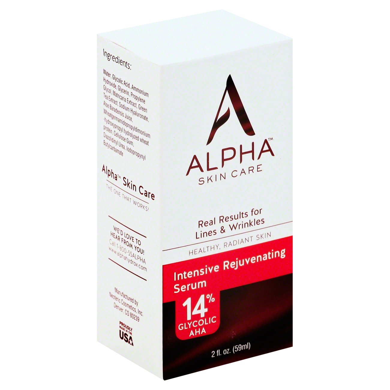 Alpha Skin Care Intensive Rejuvenating Serum - Shop Facial masks ...
