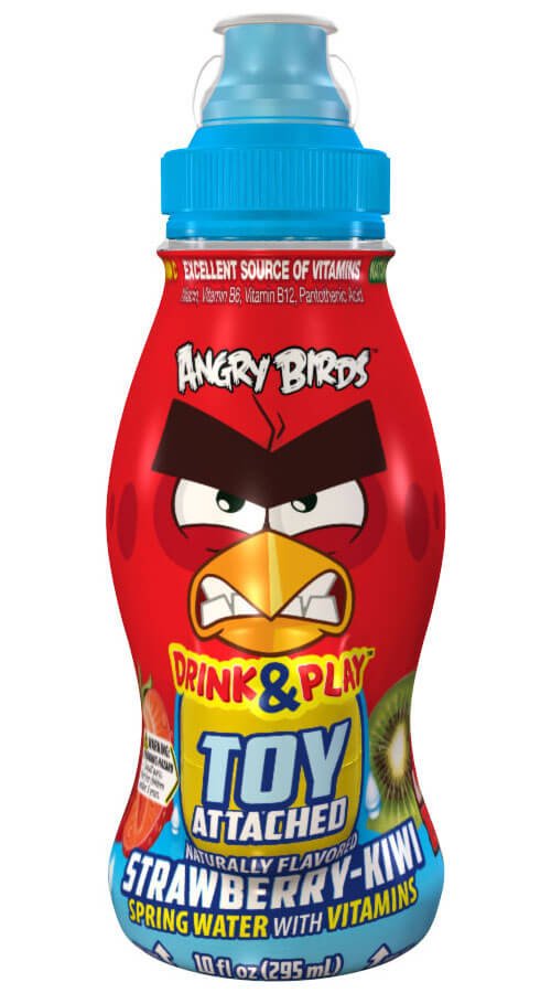 Surprise Drinks Drink & Play Angry Birds Strawberry-Kiwi Spring Water ...
