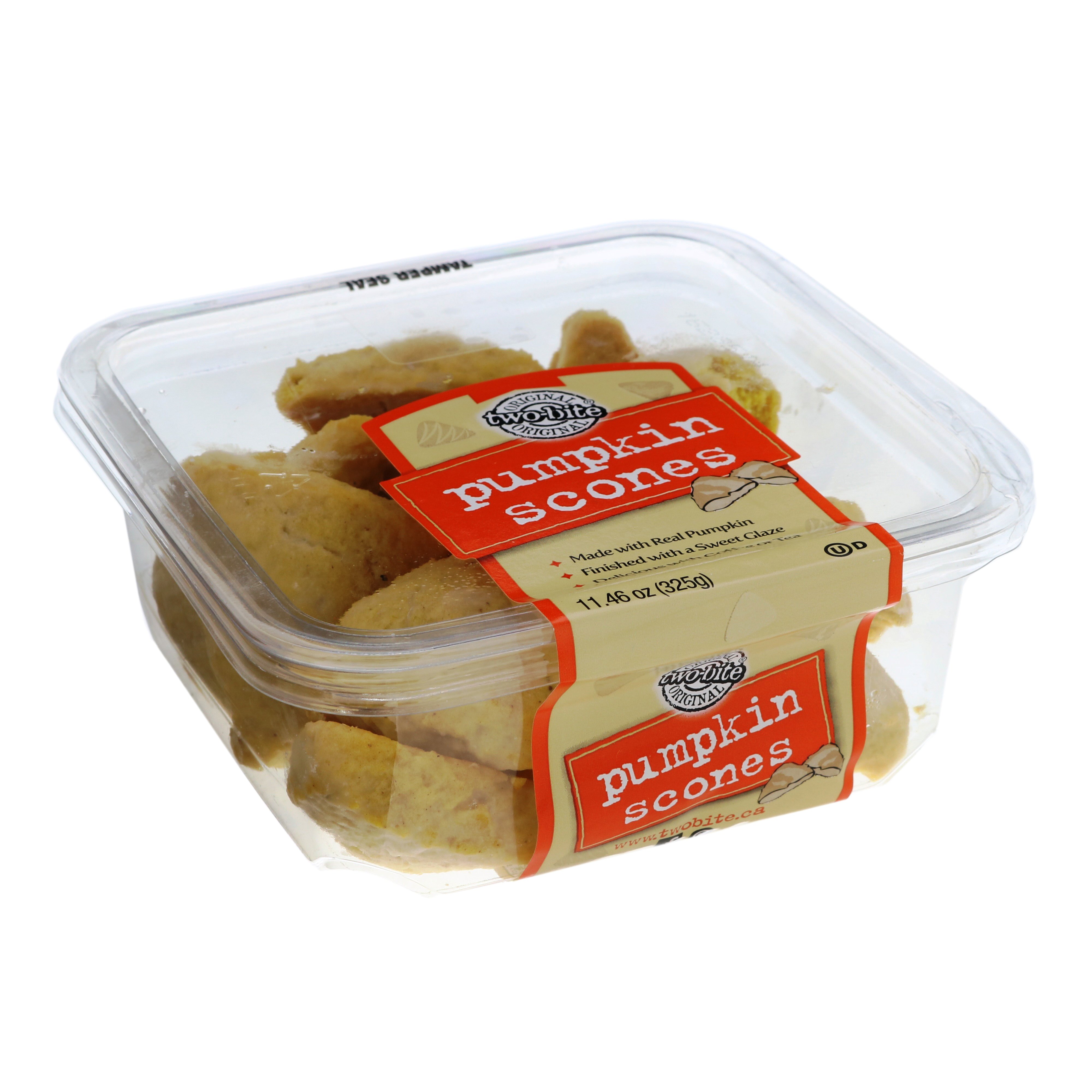 Two-Bite Spiced Pumpkin Scone with Drizzle - Shop Sweet rolls & scones ...