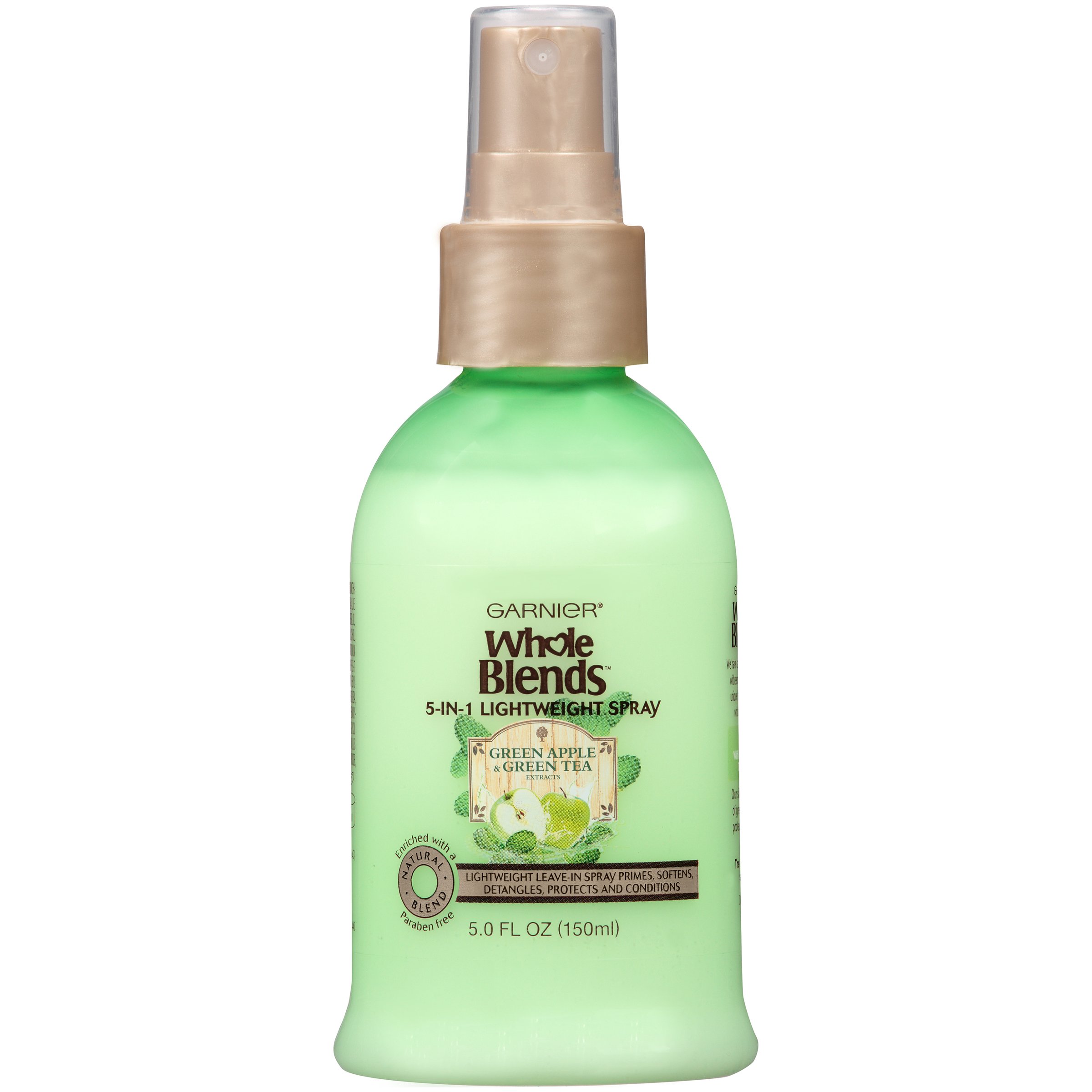 Garnier Whole Blends Refreshing 5-in-1 Lightweight Detangler Spray ...