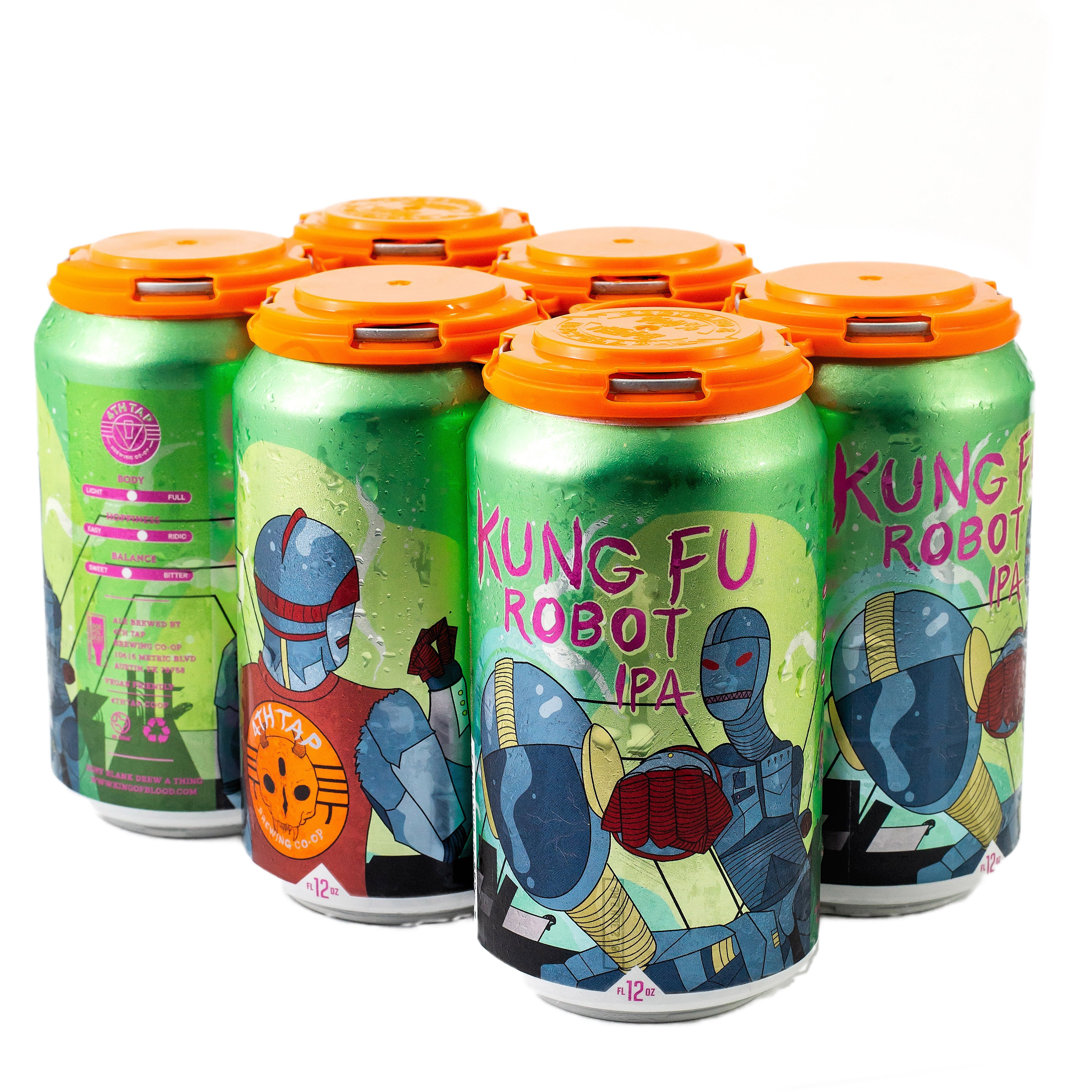4th Tap Kung Fu Robot IPA Beer 12 oz Cans - Shop Beer at H-E-B