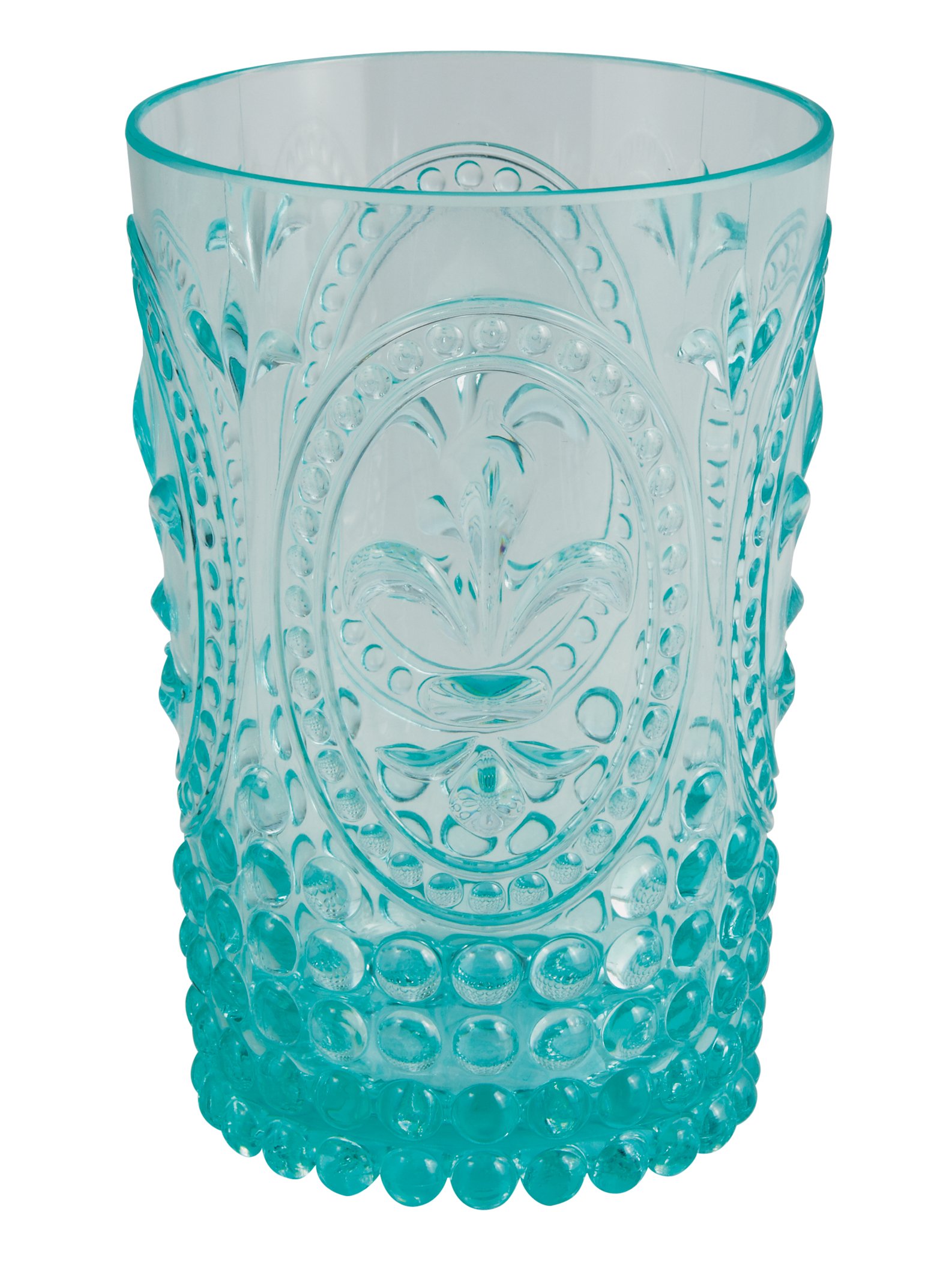 Dining Style Embossed Floral Dof Mint - Shop Glasses & mugs at H-E-B