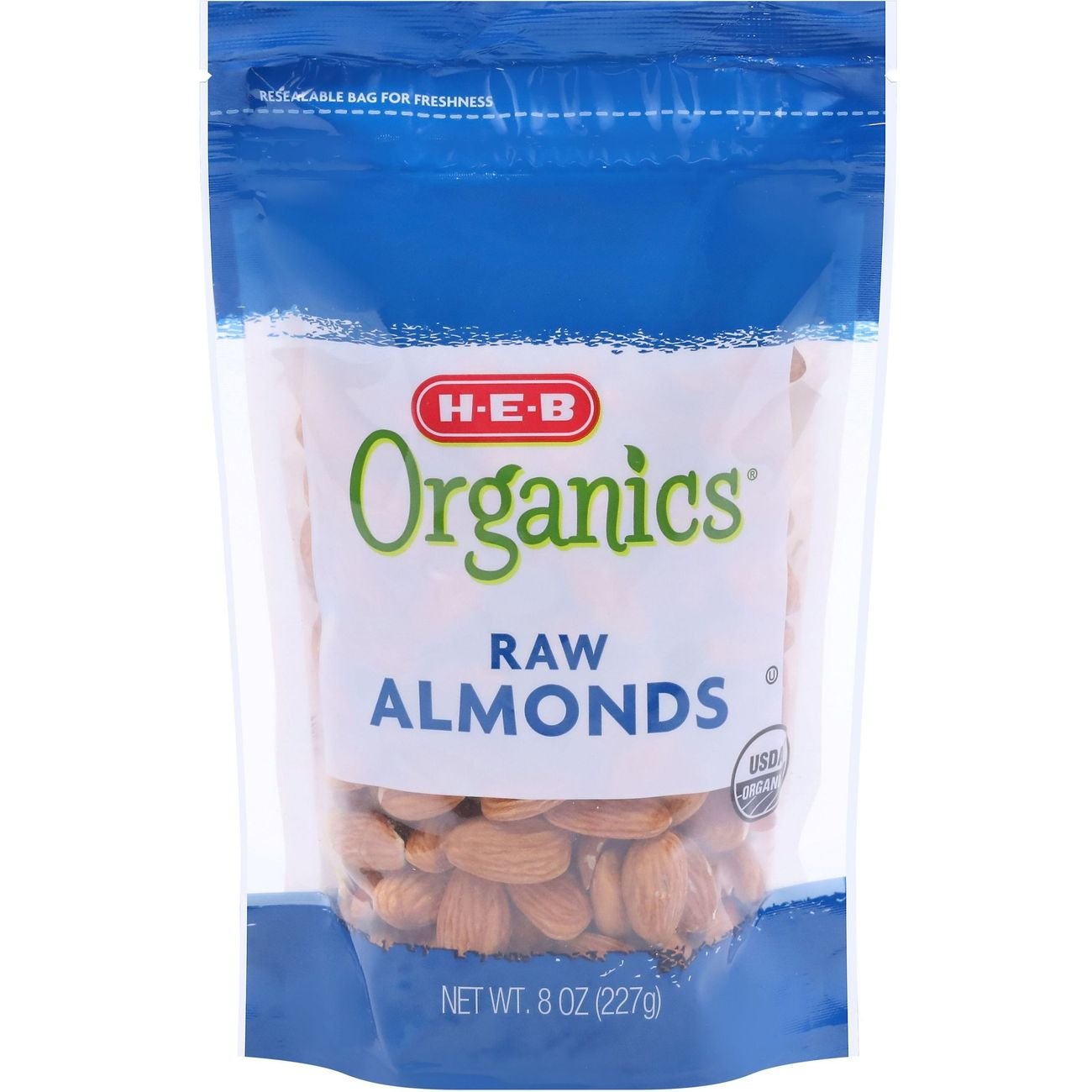 H-E-B Organics Raw Almonds - Shop Nuts & seeds at H-E-B