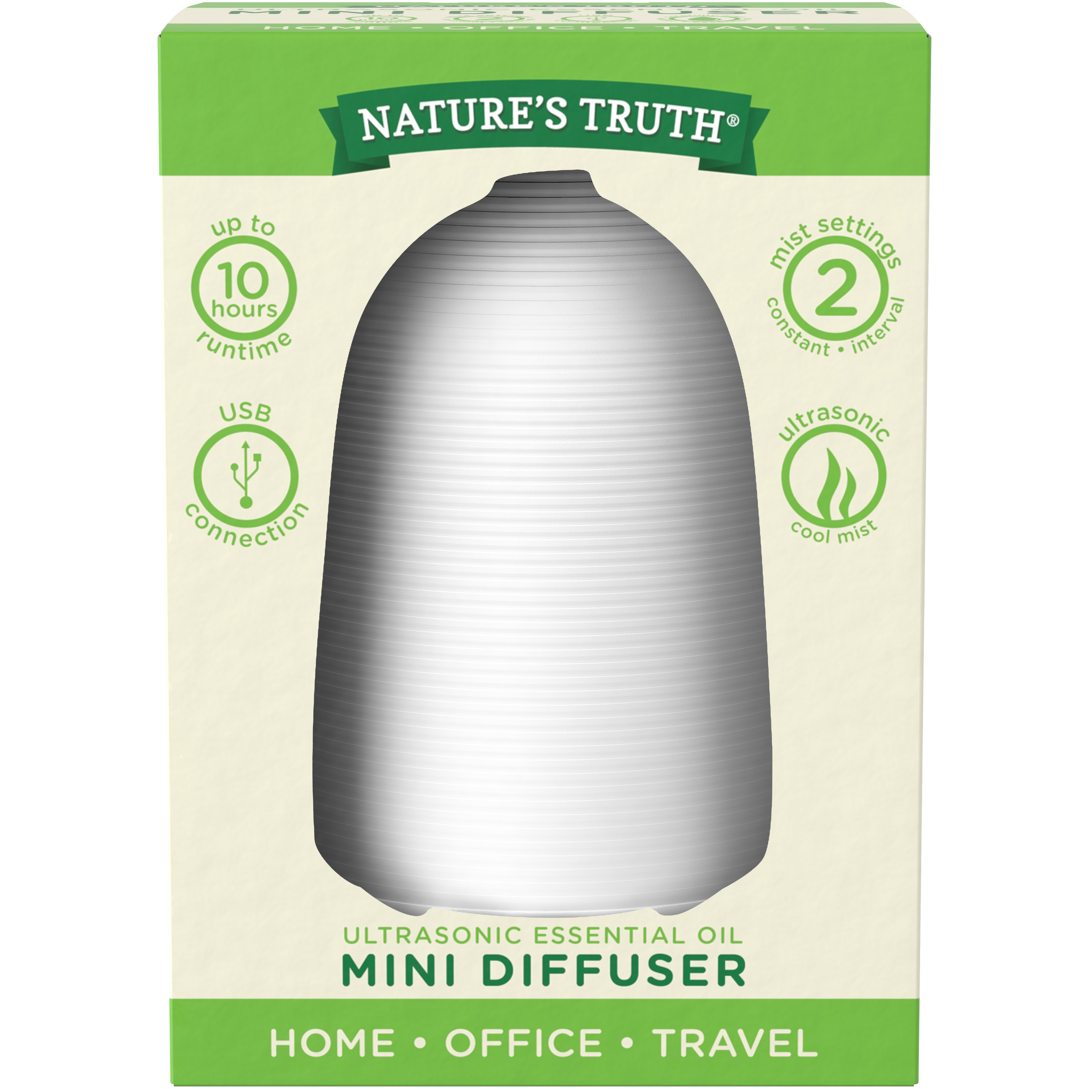 Nature's Truth Aromatherapy Essential Oil Mini Diffuser - Shop ...