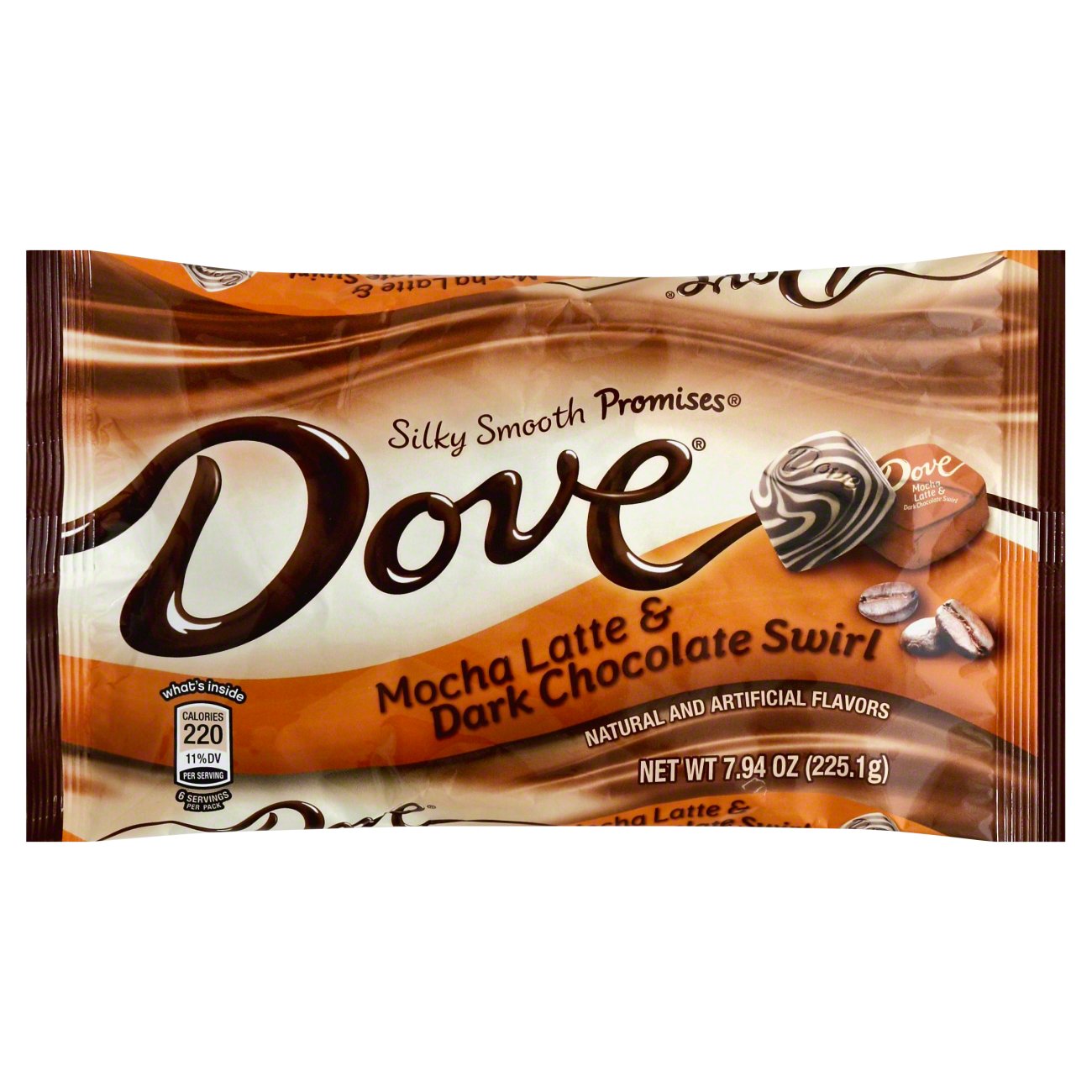 Dove Mocha Latte & Dark Chocolate Swirl - Shop Candy at H-E-B