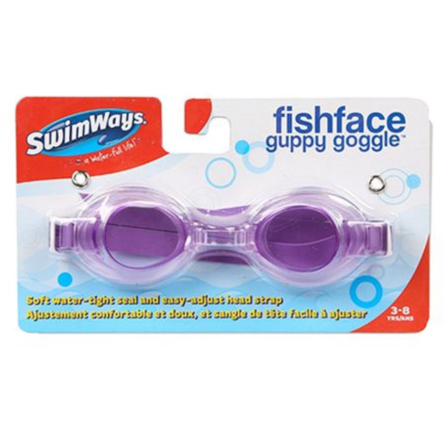 SwimWays Fish Face Guppy Goggles, Assorted Colors - Shop Goggles ...