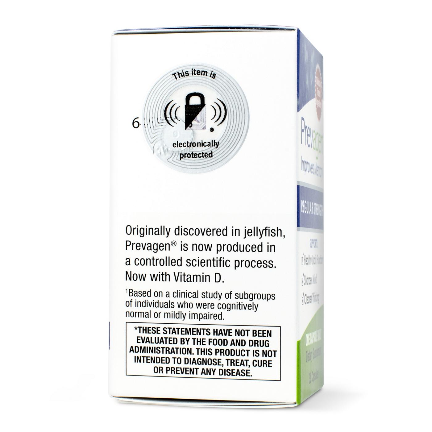 Prevagen For Your Brain Regular Strength Brain 10 mg Capsules - Shop ...