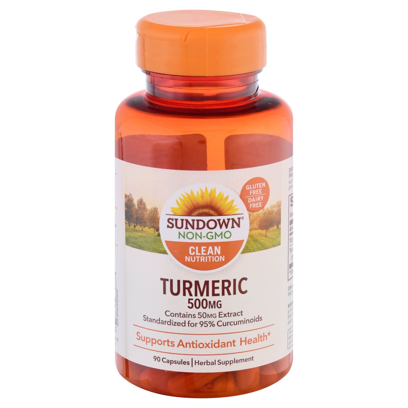 Sundown Non-GMO Turmeric 450 MG - Shop Vitamins & Supplements at H-E-B