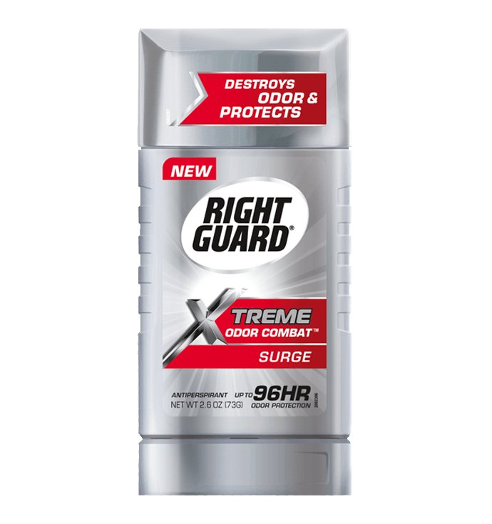 Right Guard Xtreme Odor Combat Surge Solid Antiperspirant - Shop ...