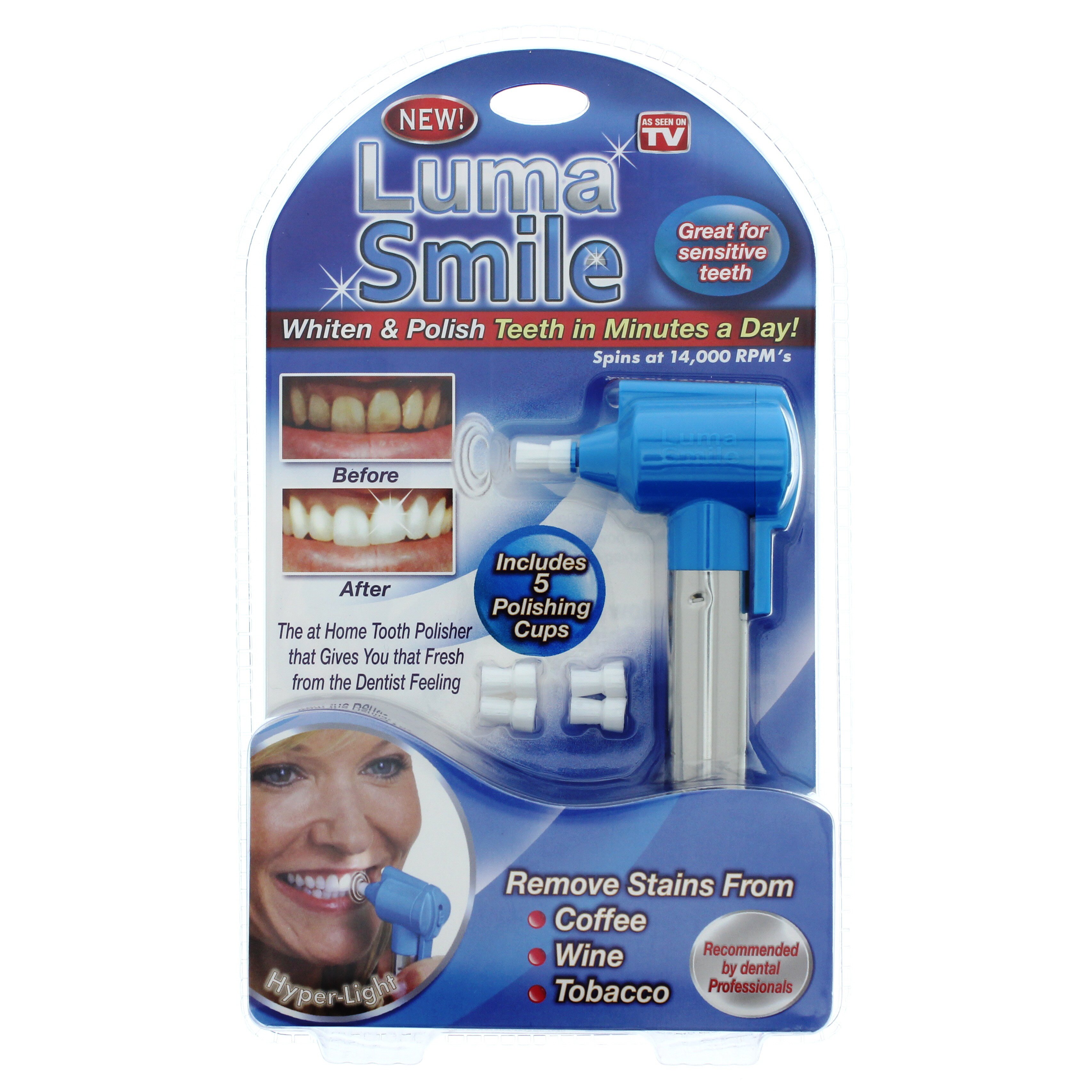 As Seen On TV Luma Smile Tooth Polisher - Shop Shoe polish at H-E-B
