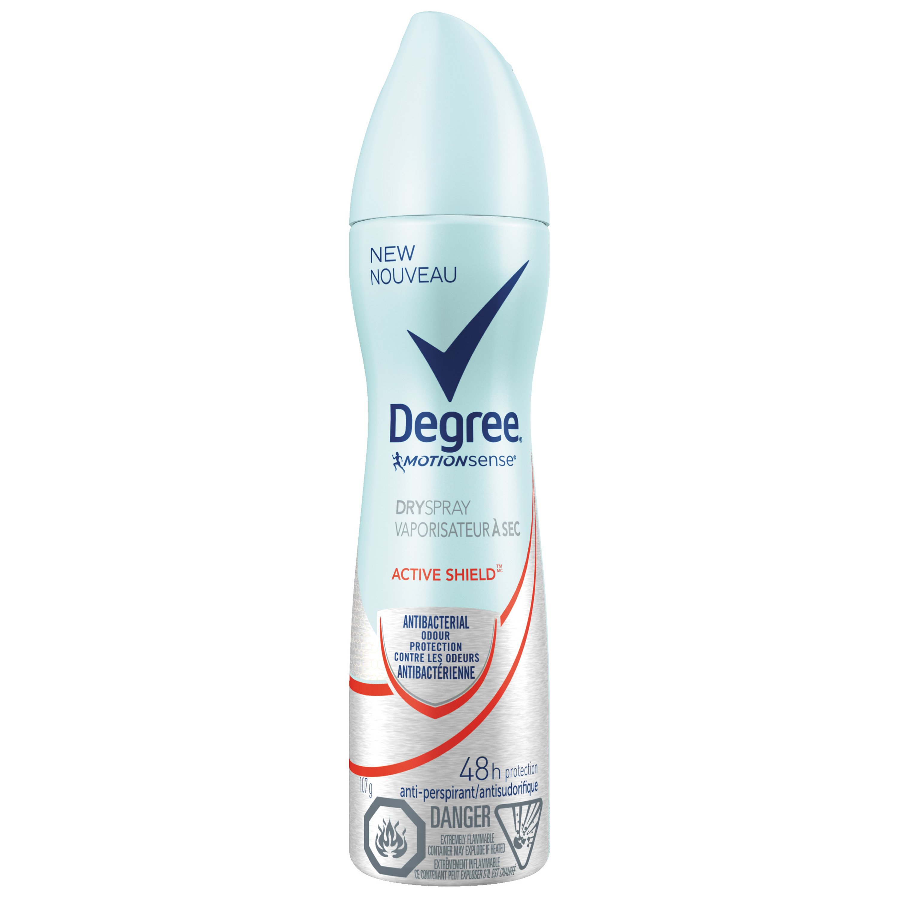 Degree Women Active Shield Antiperspirant Dry Spray - Shop Deodorant ...
