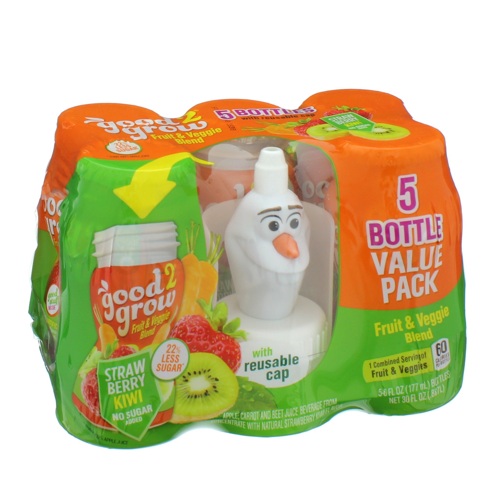 Good 2 Grow Strawberry Kiwi Juice 6 oz Bottles - Shop Juice at H-E-B