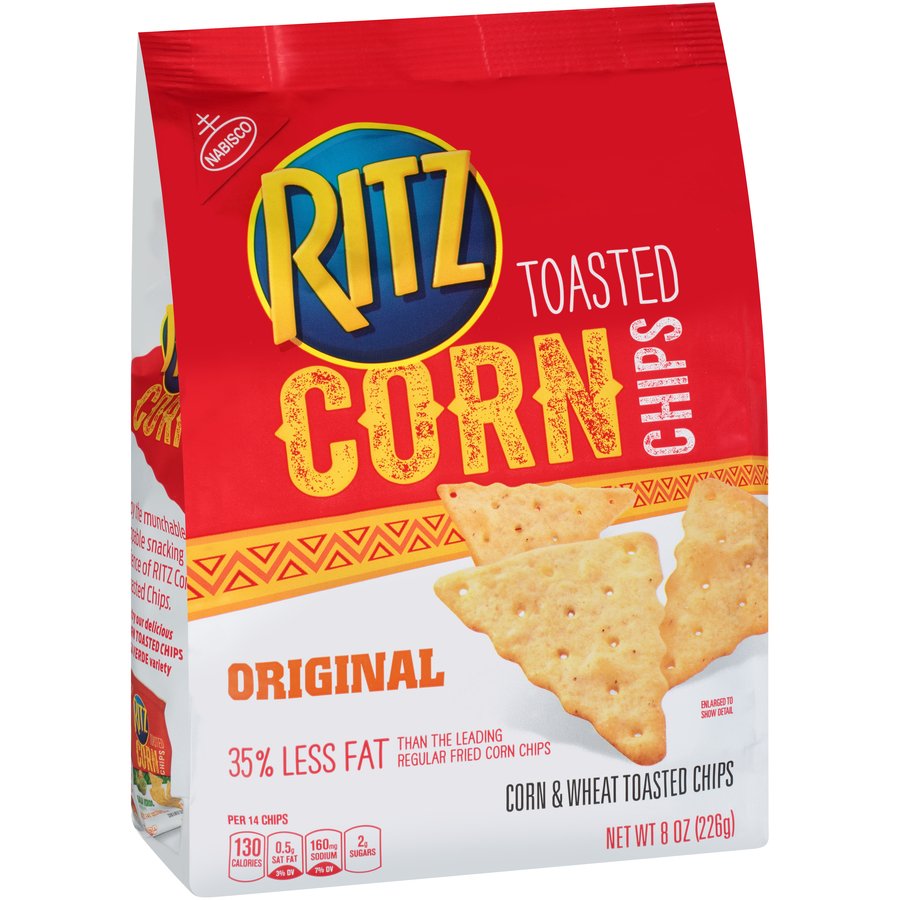 Nabisco Ritz Toasted Corn Chips Original - Shop Chips at H-E-B