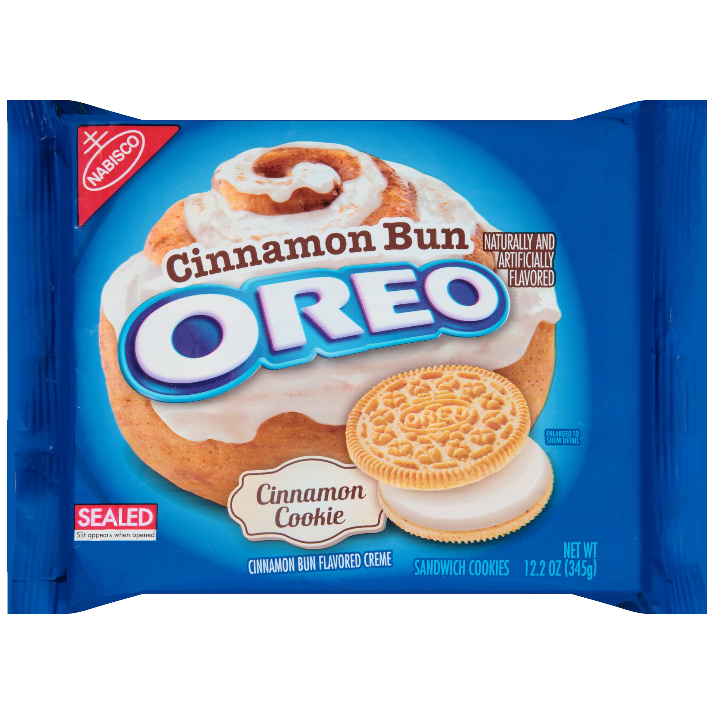 Nabisco Oreo Cinnamon Bun Cinnamon Cookies - Shop Cookies at H-E-B