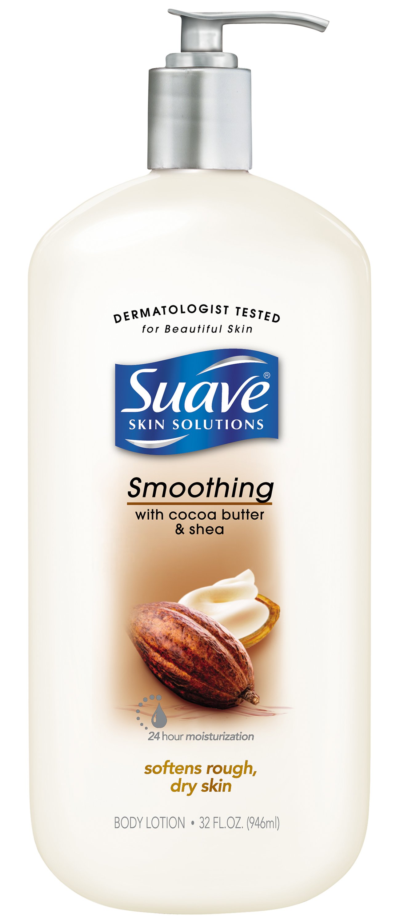 Suave Smoothing with Cocoa Butter & Shea Body Lotion - Shop Body lotion ...