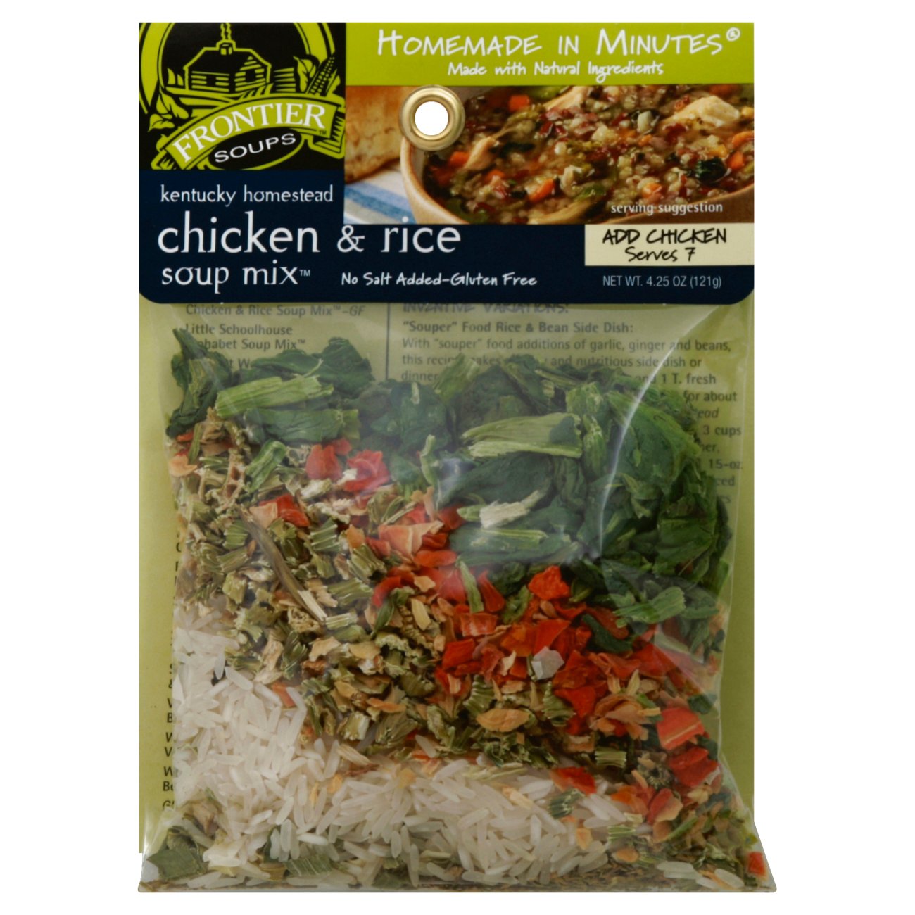 Frontier Soups Soups Chicken & Rice Soup Mix - Shop Soups & Chili at H-E-B