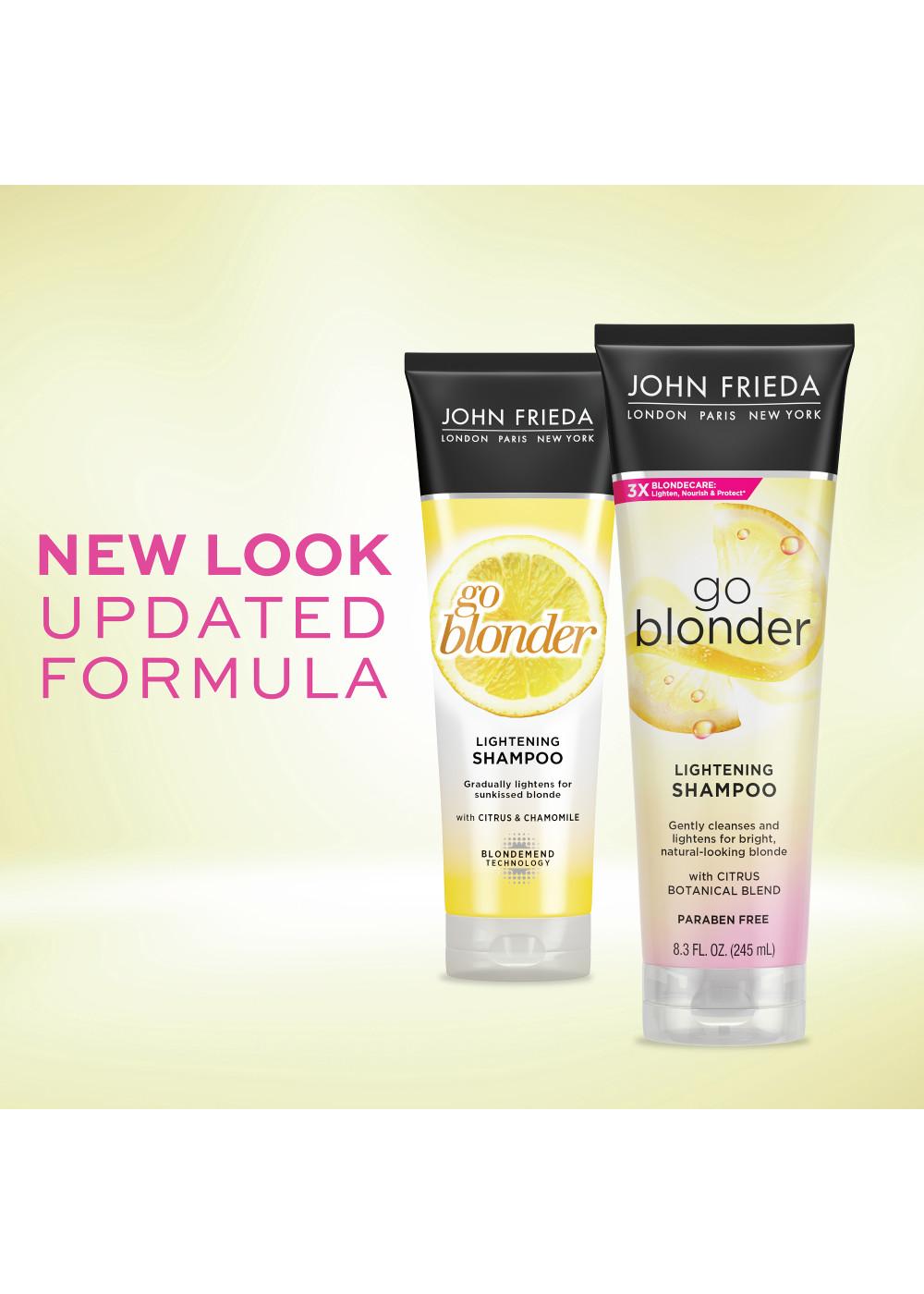 John Frieda Go Blonder Lightening Shampoo Shop Shampoo And Conditioner