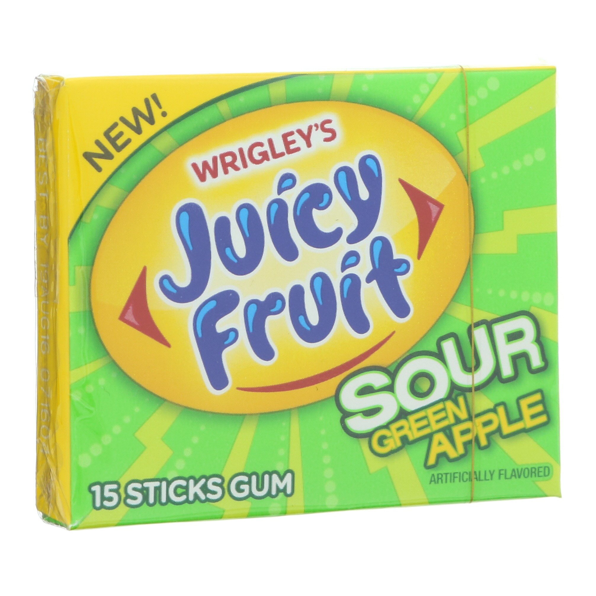 Juicy Fruit Sour Green Apple Gum - Shop Snacks & Candy at H-E-B