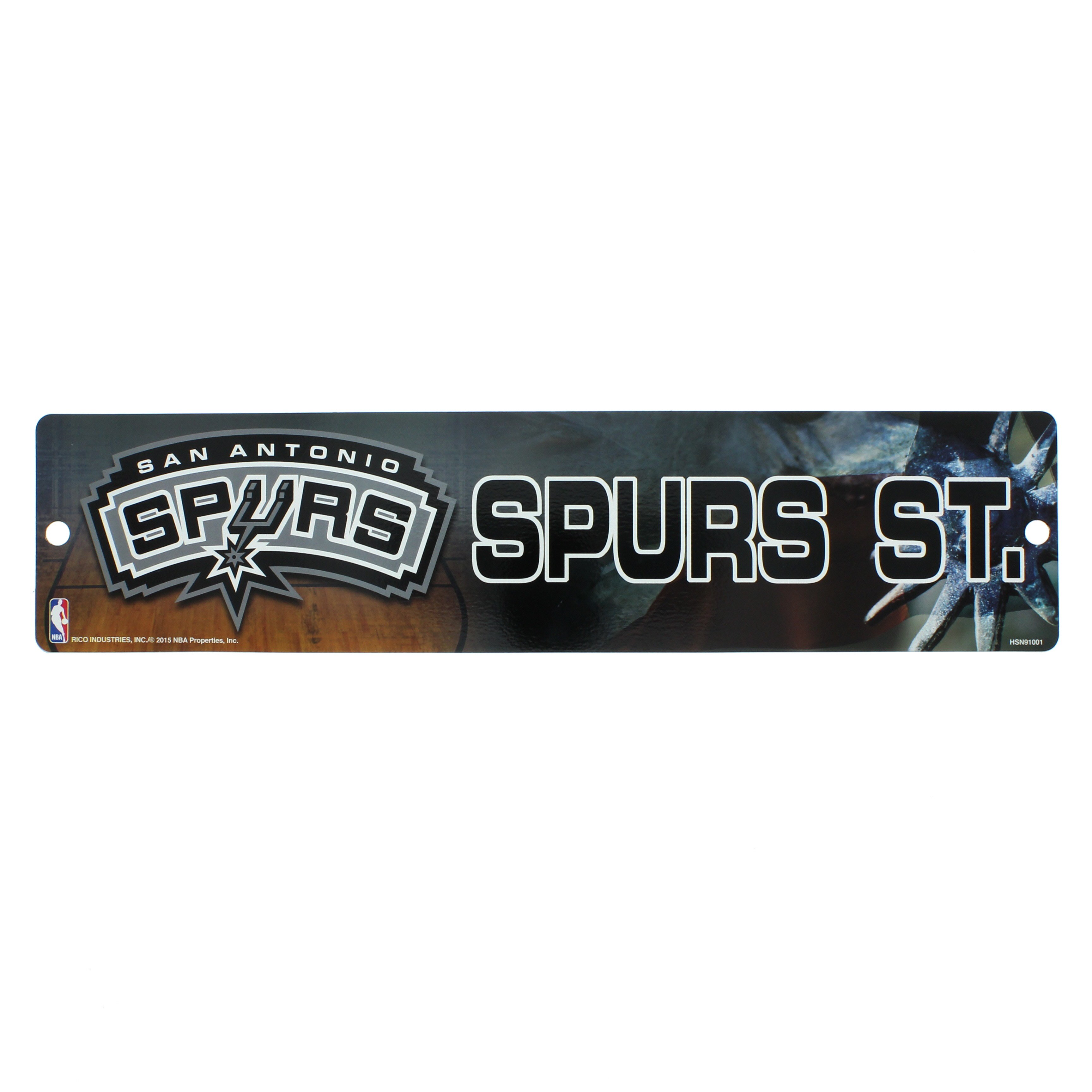 San Antonio Spurs Plastic Street Sign - Shop Seasonal decor at H-E-B