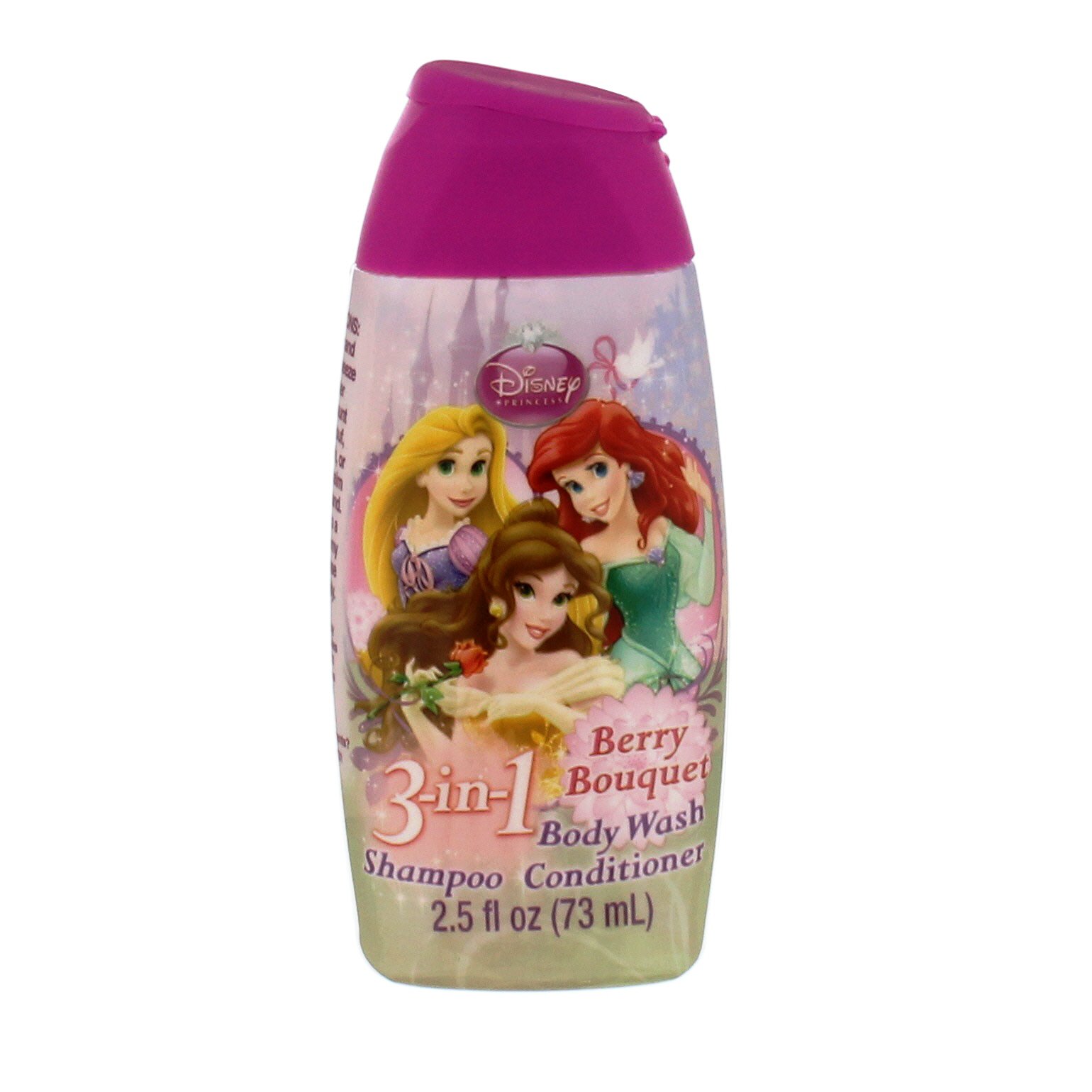 MZB Disney Princesses 3-in-1 Berry Bouquet Body Wash, Shampoo ...