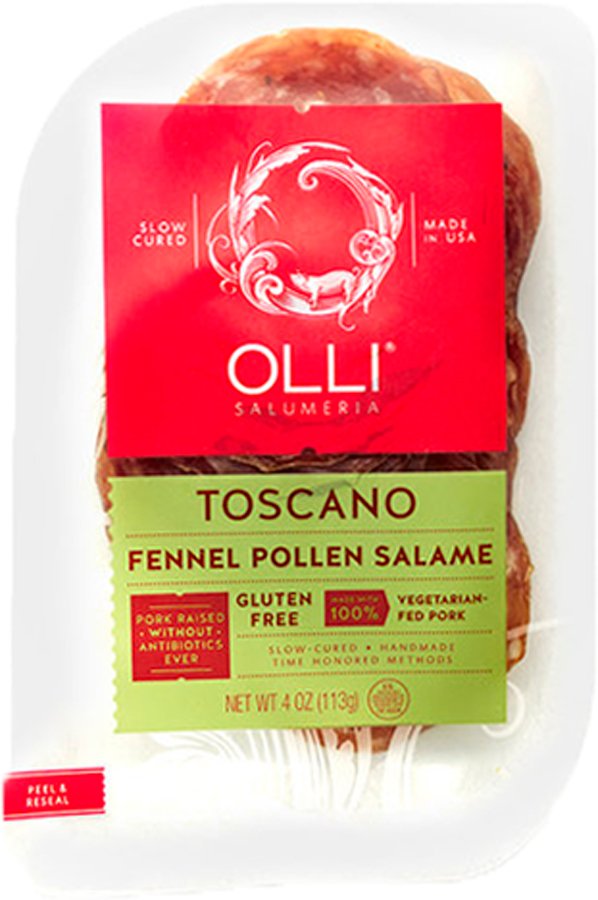 Olli Salumeria Sliced Toscano Salame - Shop Meat at H-E-B