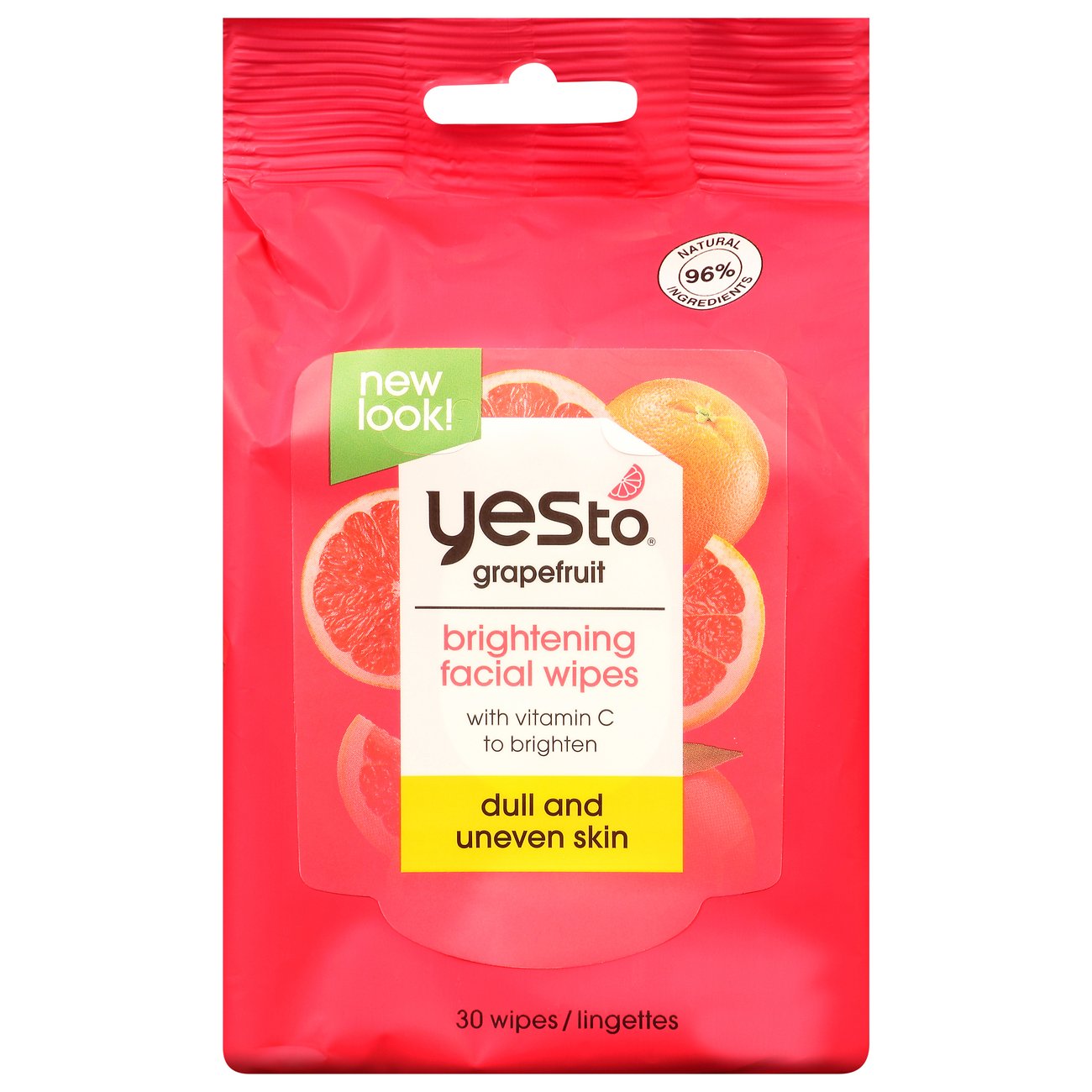 Yes to Grapefruit Rejuvenating Facial Wipes - Shop Facial moisturizer ...