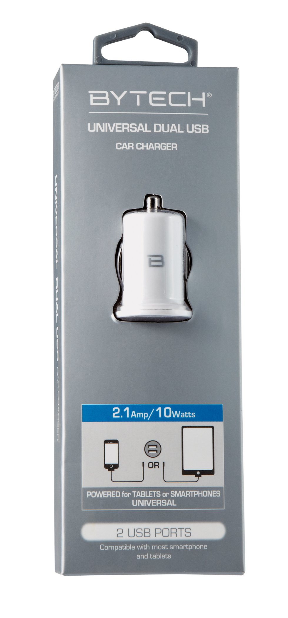 Bytech Universal Dual USB Car Charger - Shop Phone chargers at H-E-B
