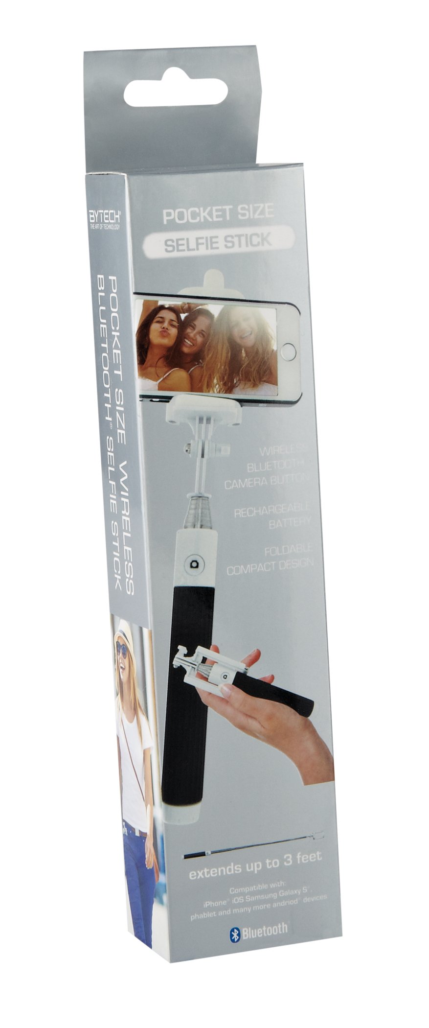 Bytech Pocket Size Selfie Stick - Shop Phone cases & stands at H-E-B