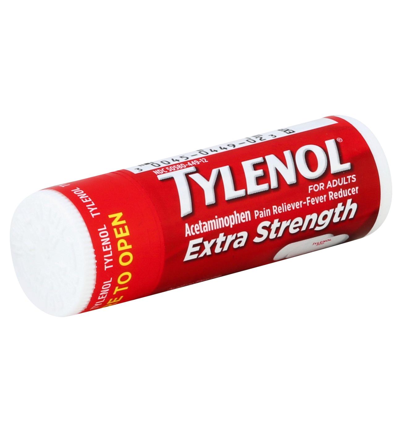 Tylenol Travel Size Extra Strength Capsule - Shop Pain relievers at H-E-B