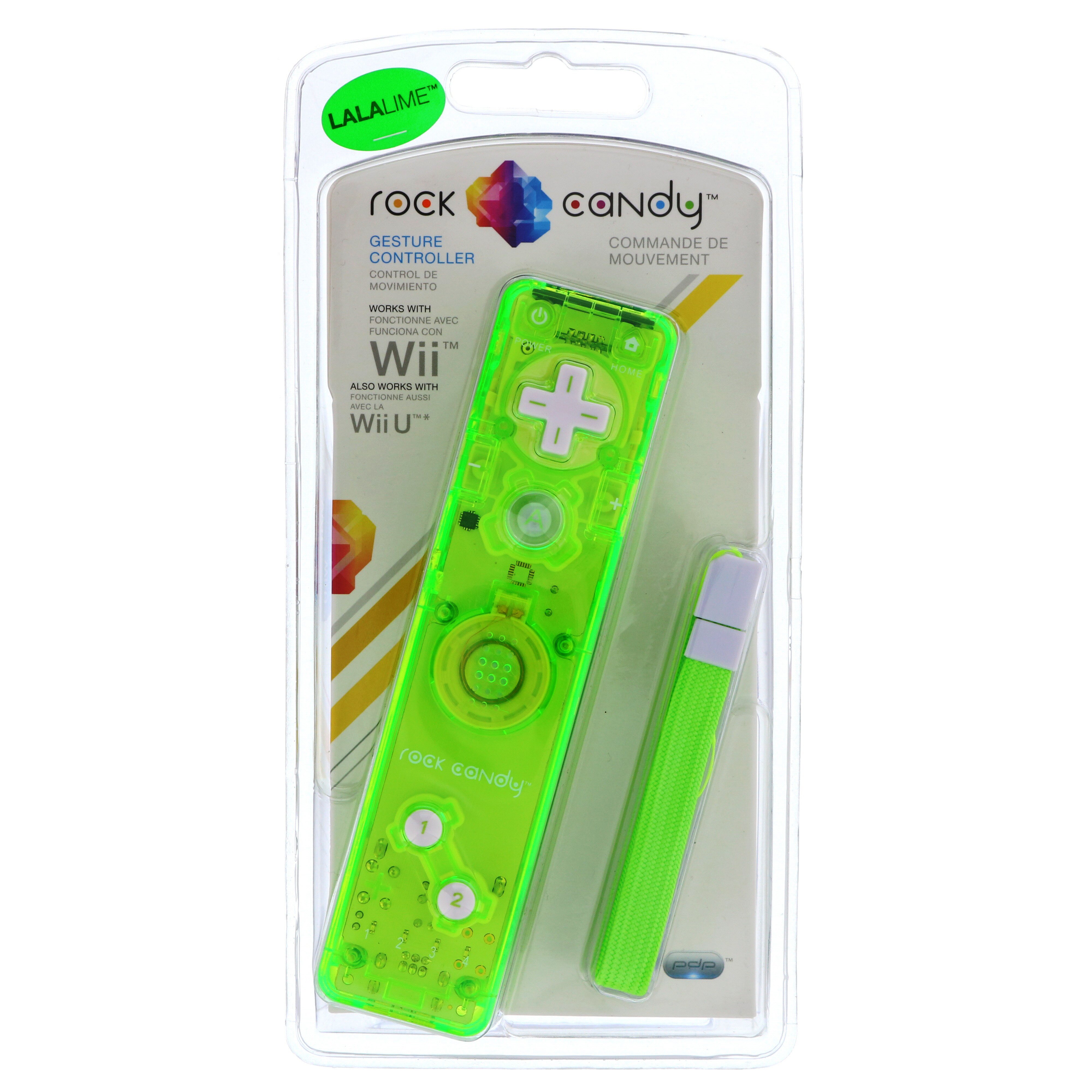 PDP Rock Candy Wireless Gesture Controller for Wii U, Lime - Shop at H-E-B