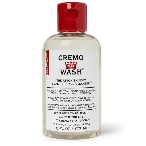 Cremo Cream Face Wash For Sensitive Skin - Shop Facial cleansers ...