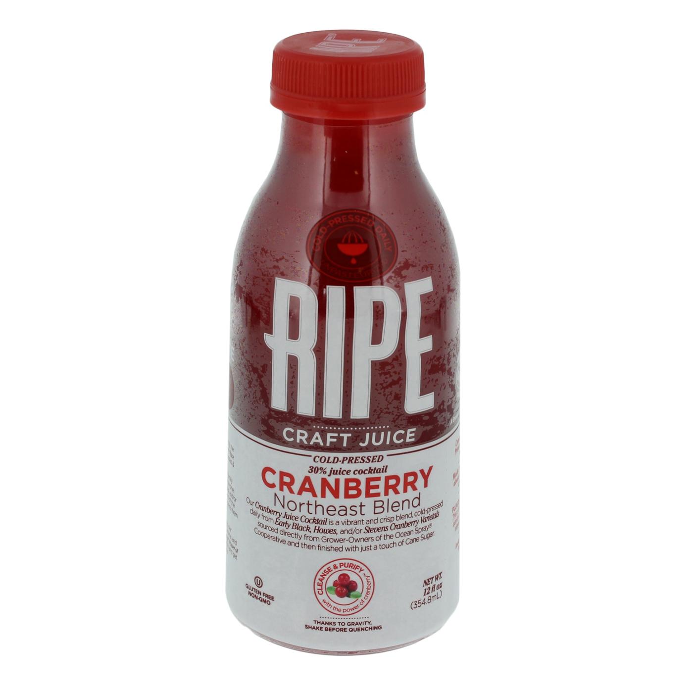 Ripe Craft Juice Cranberry Juice - Shop Juice at H-E-B